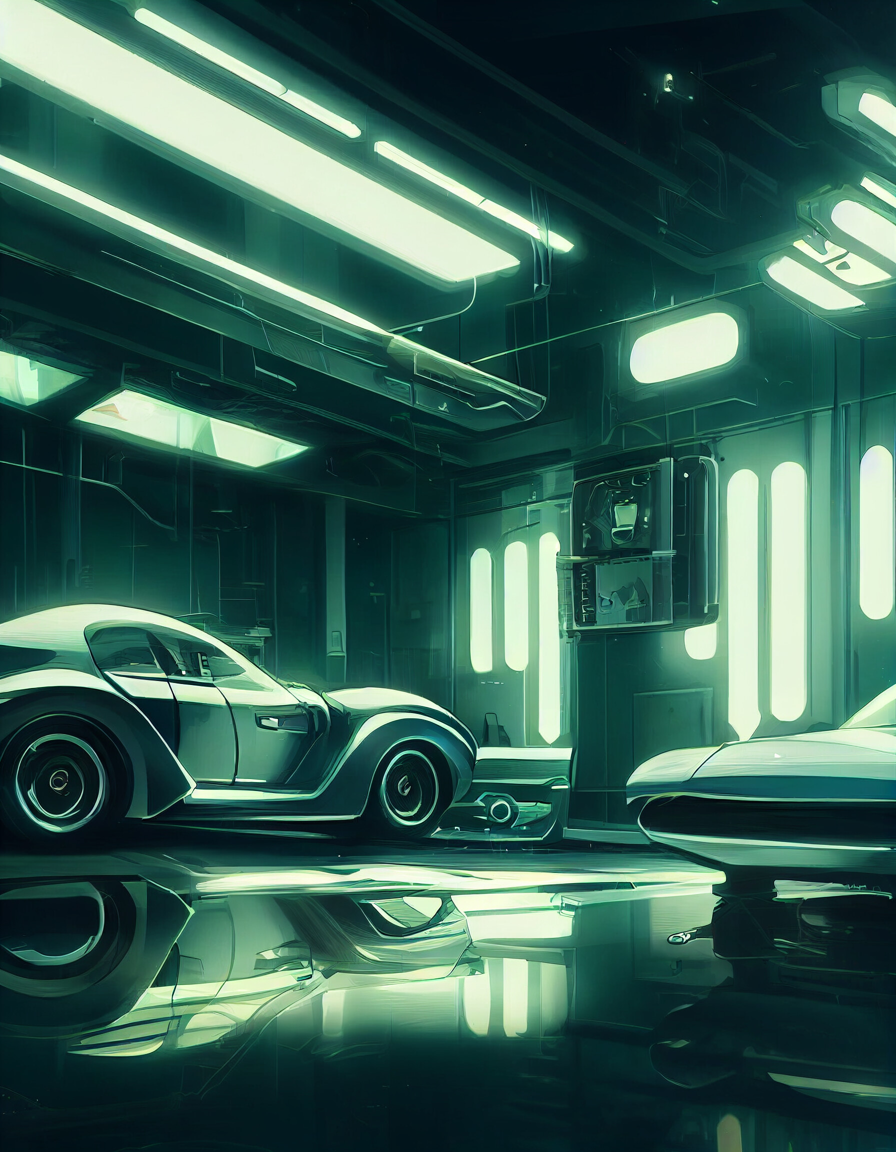 ArtStation - Parking Space