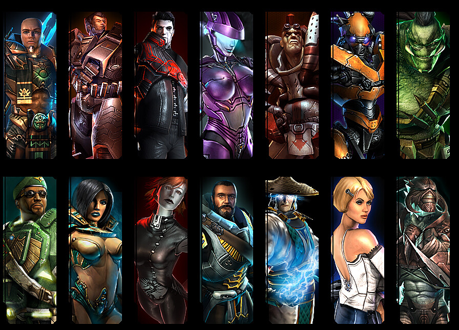 Unreal Tournament Characters