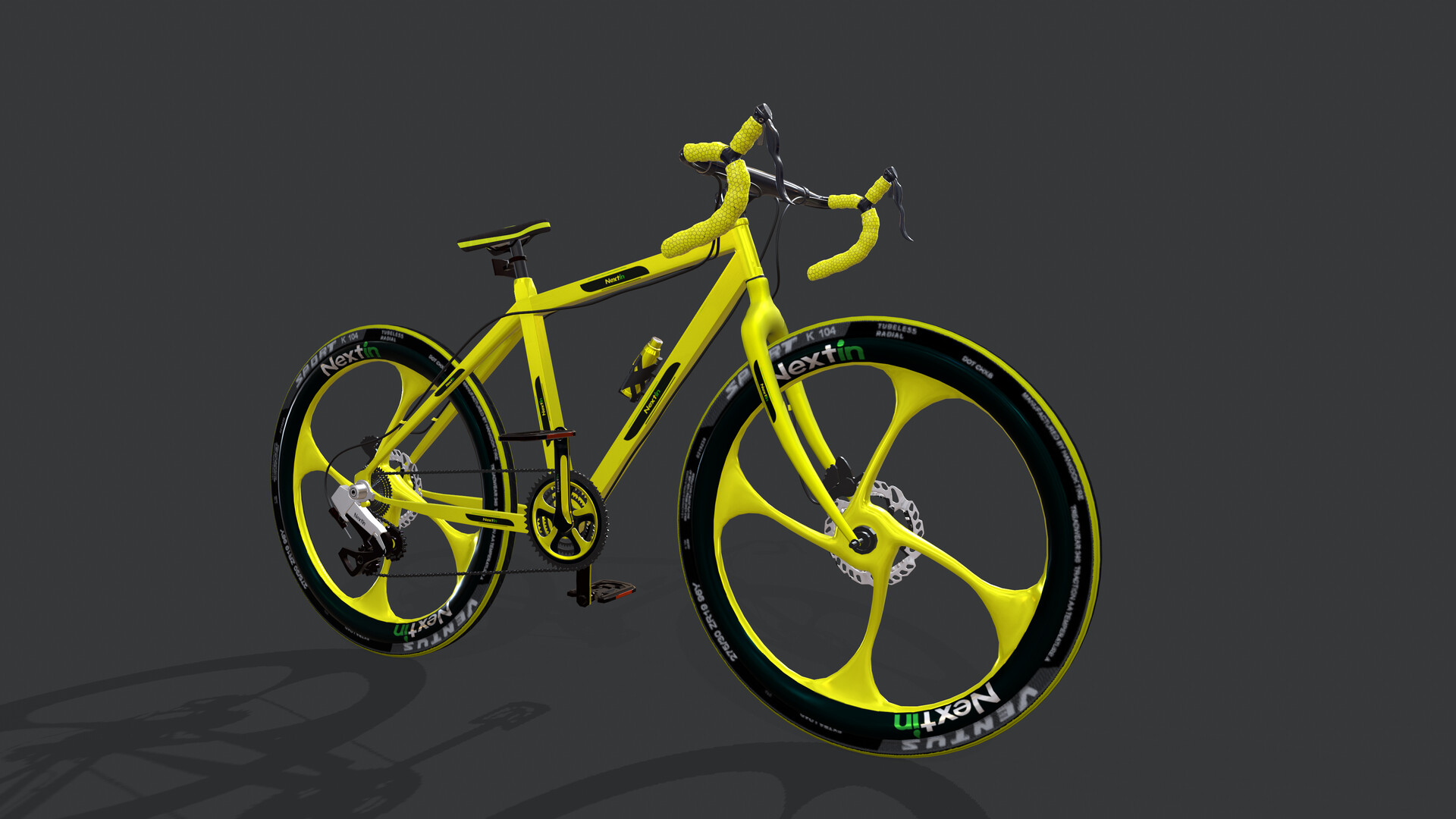 ArtStation - Bicycle 3d Model
