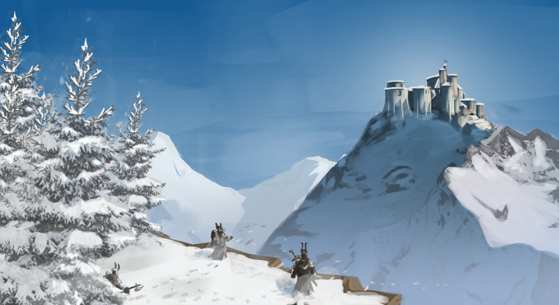 Pierre Clerc - Snow castle