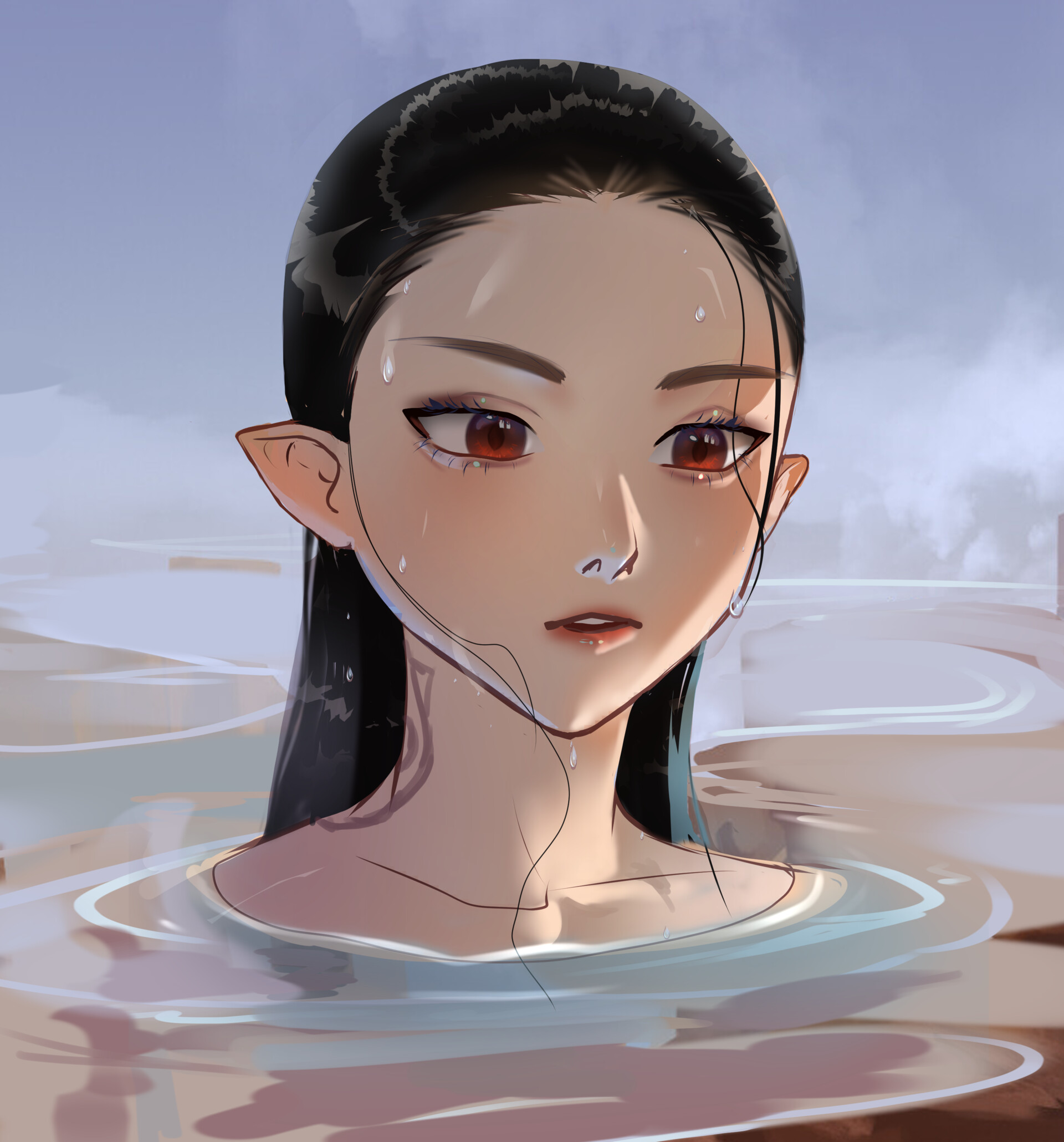 ArtStation - Anime-ish style Examples