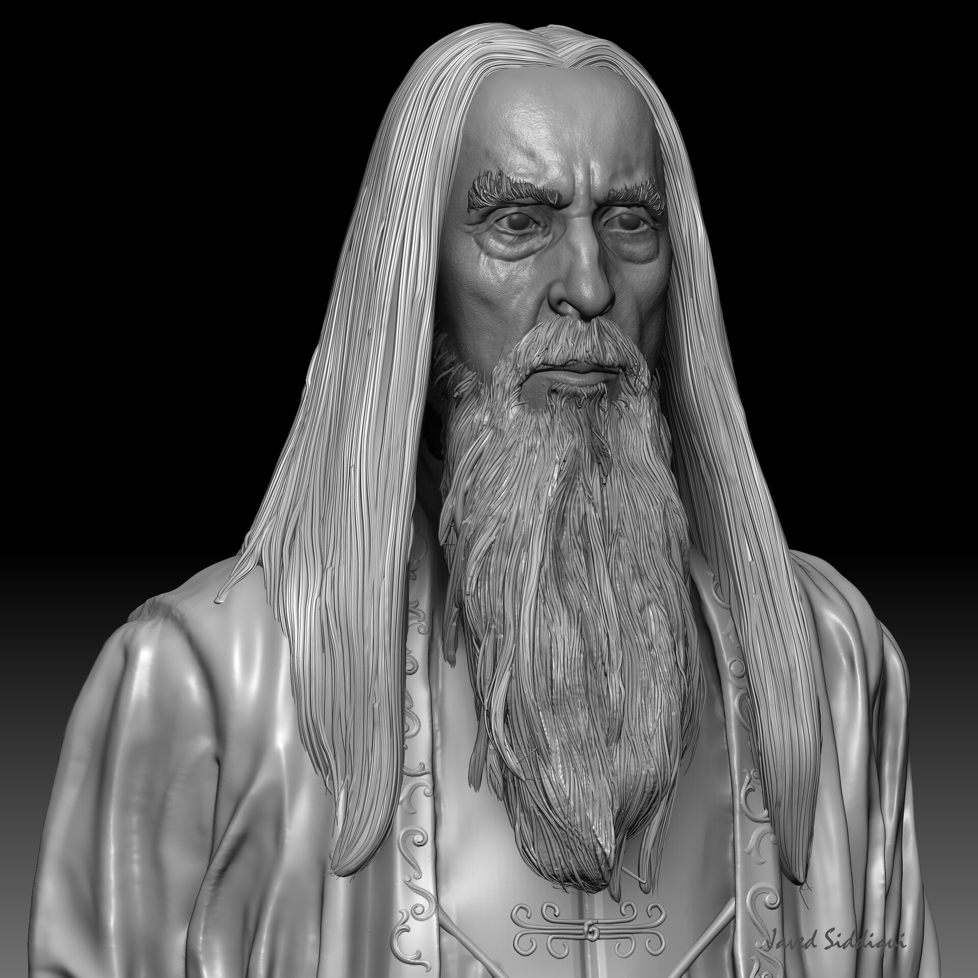 ArtStation - Saruman Model