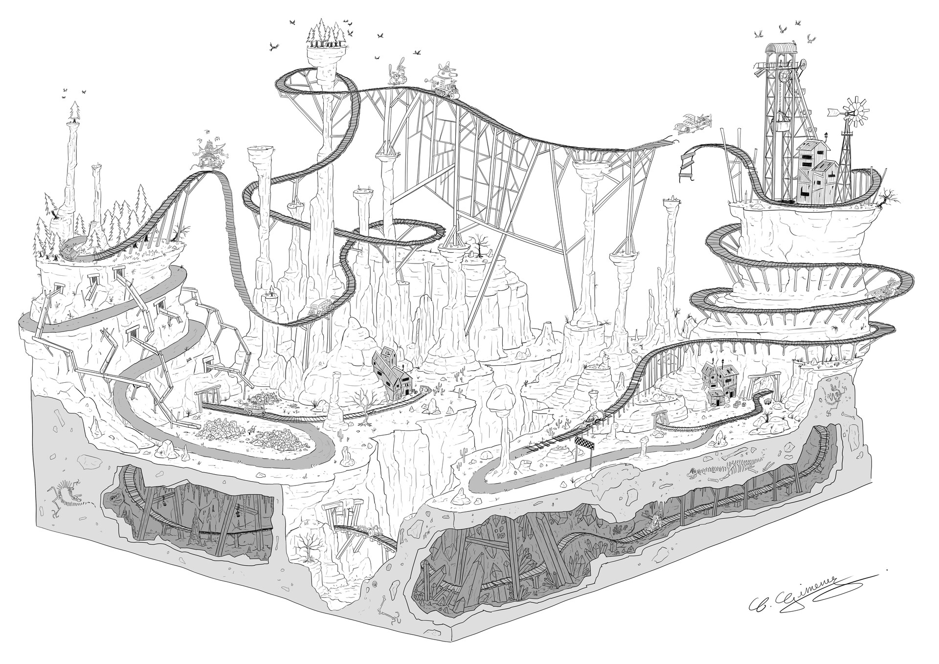 ArtStation - The Wacky Races