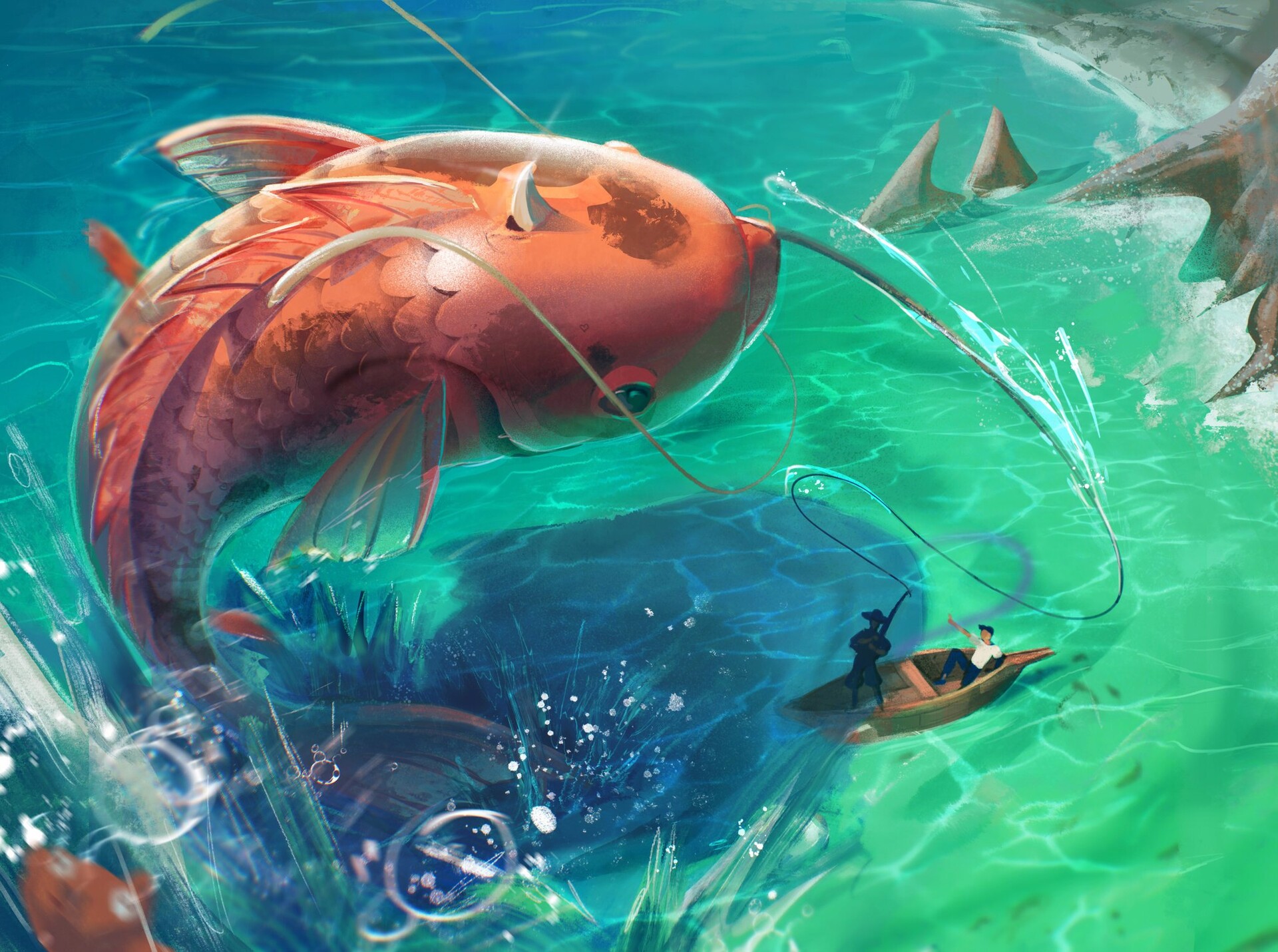 ArtStation - Fishing