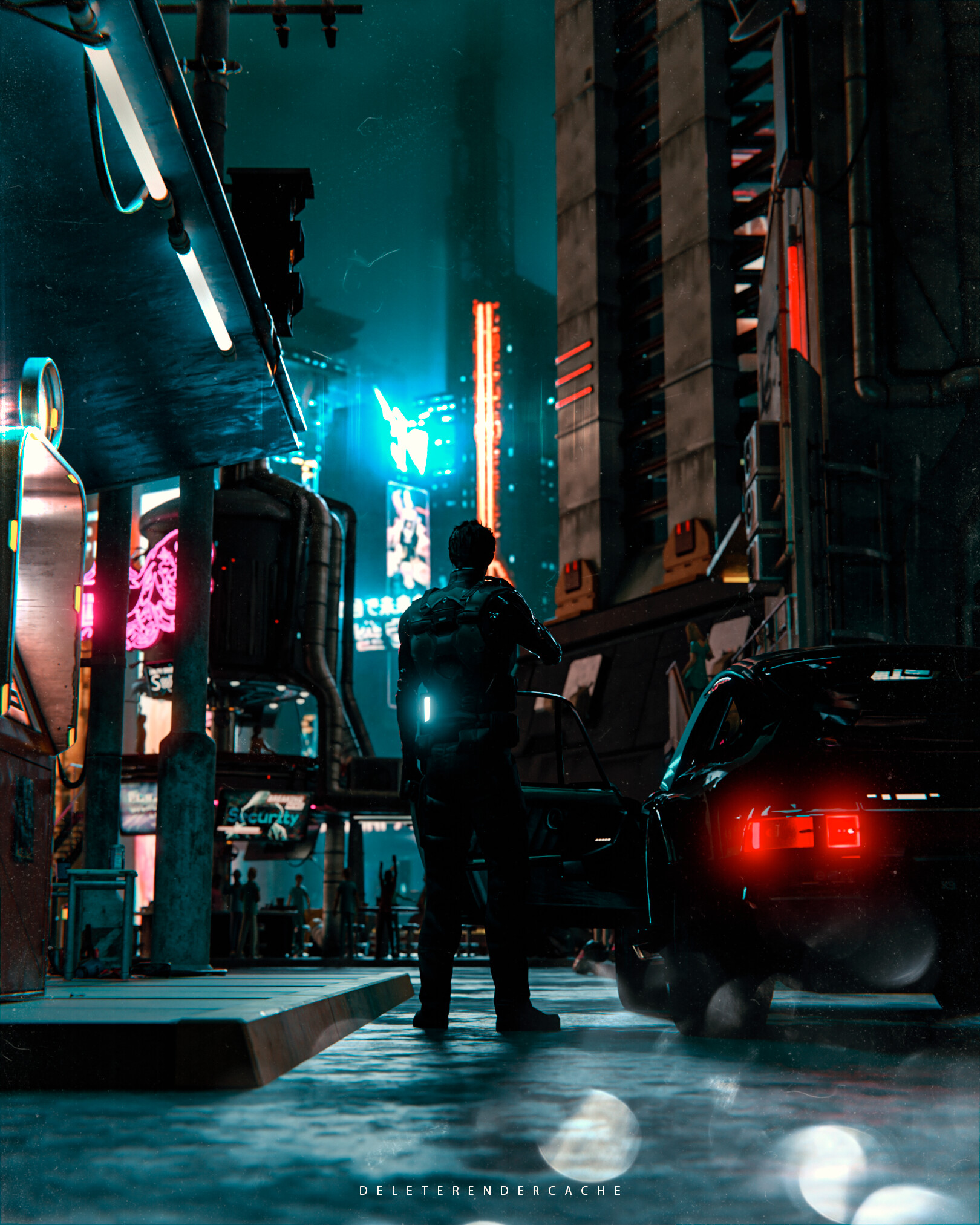 ArtStation - Golem Night City