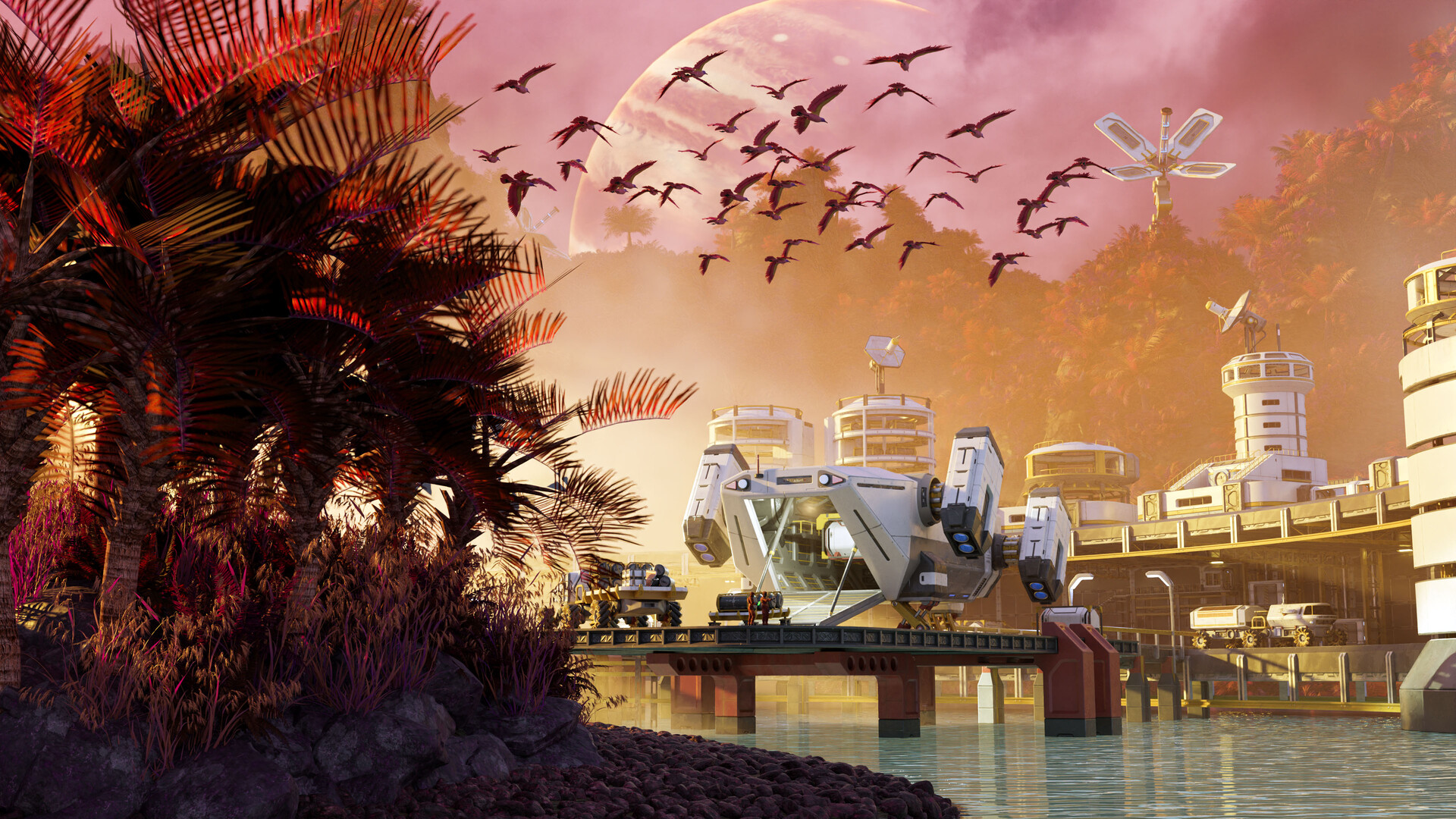 ArtStation - Mission to Minerva - Red Planet