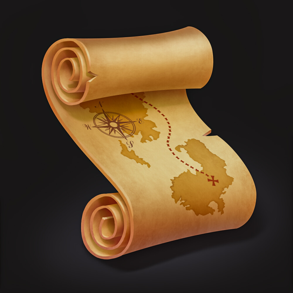 ArtStation - Treasure map