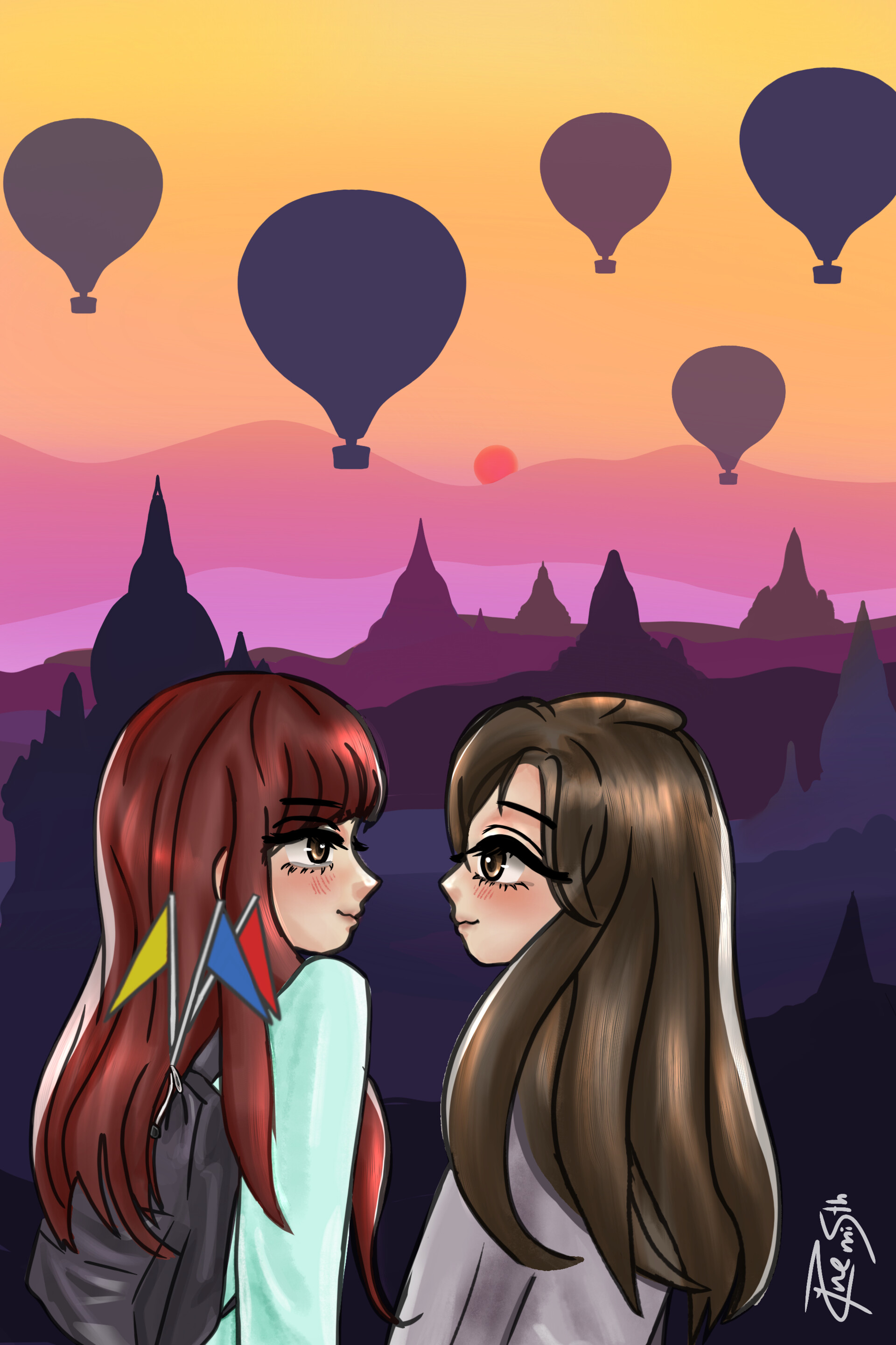 ArtStation - jenlisa fan fiction art