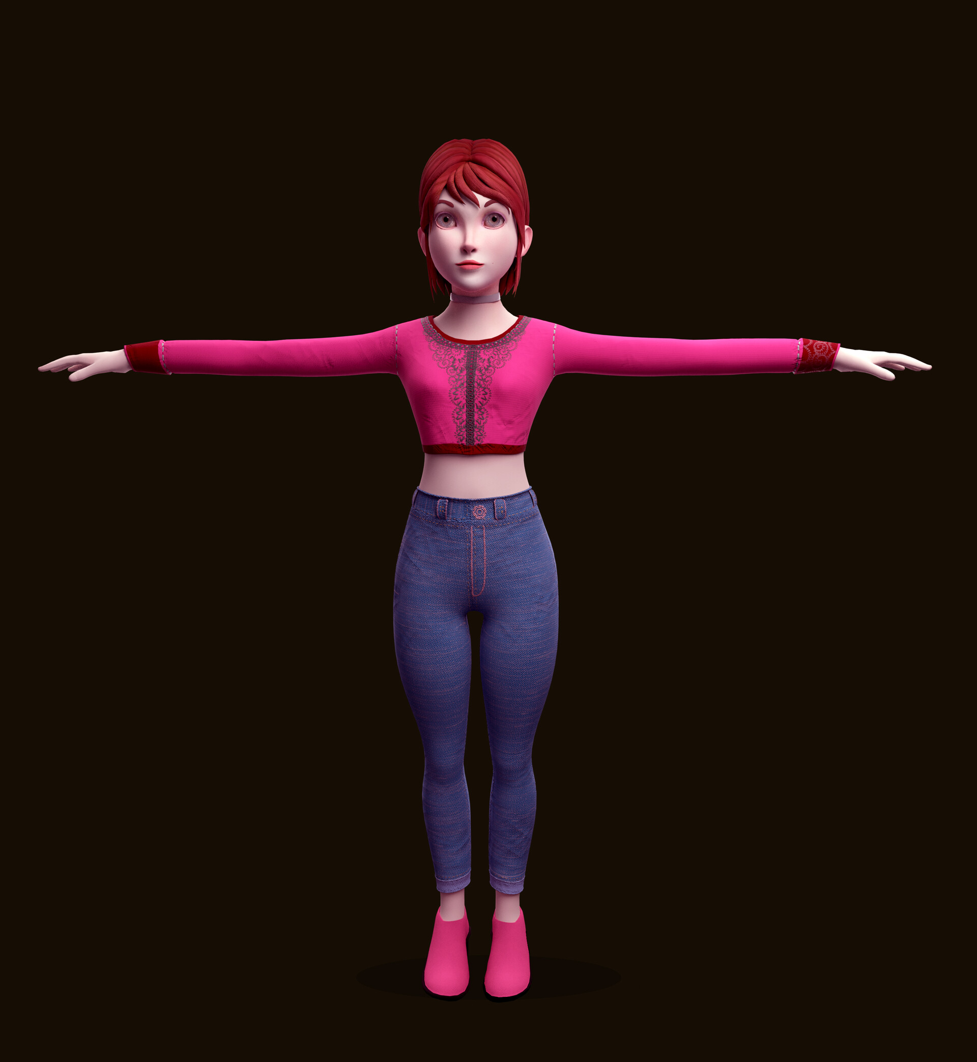 ArtStation - 3D Cartoon Character Model Design