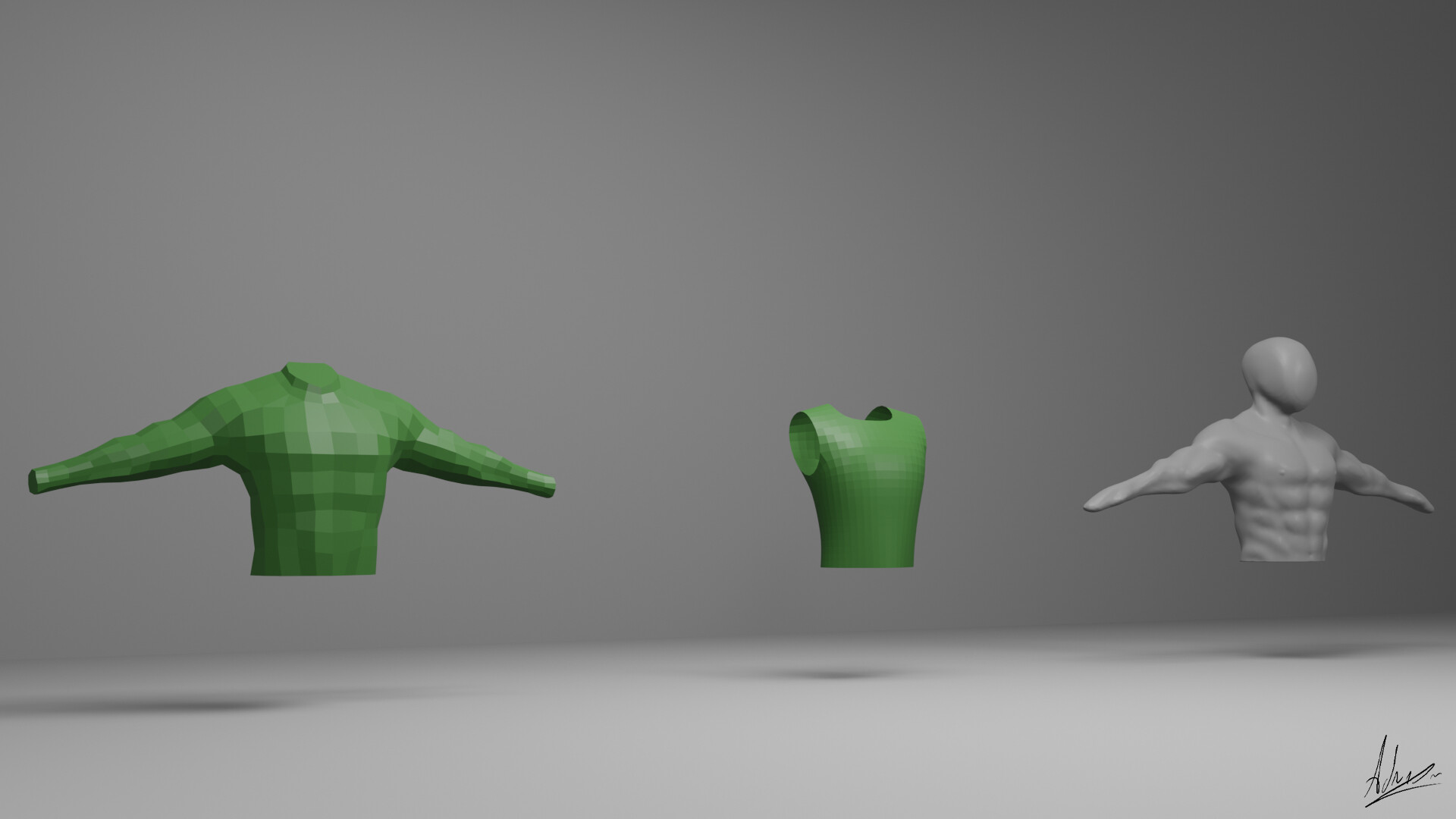 ArtStation - Retopology 01