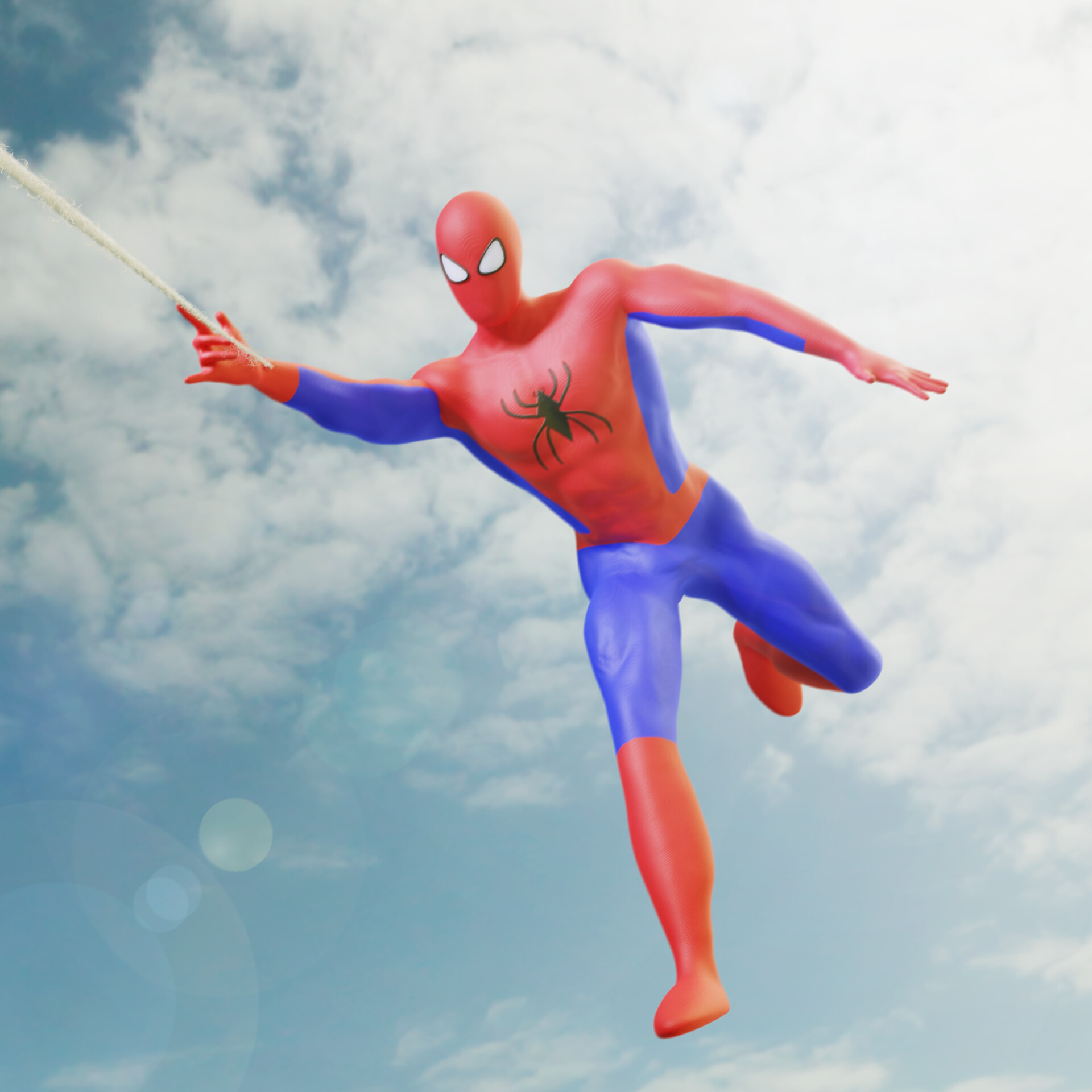 ArtStation - Spiderman Swing