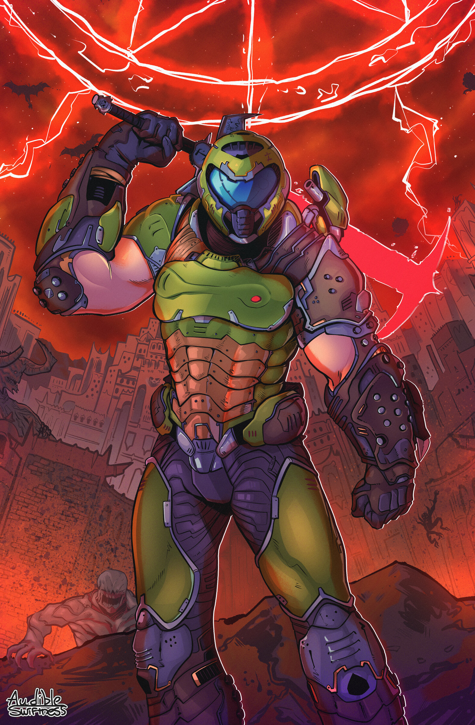 ArtStation - Doom Slayer - DOOM Eternal - Fan Art