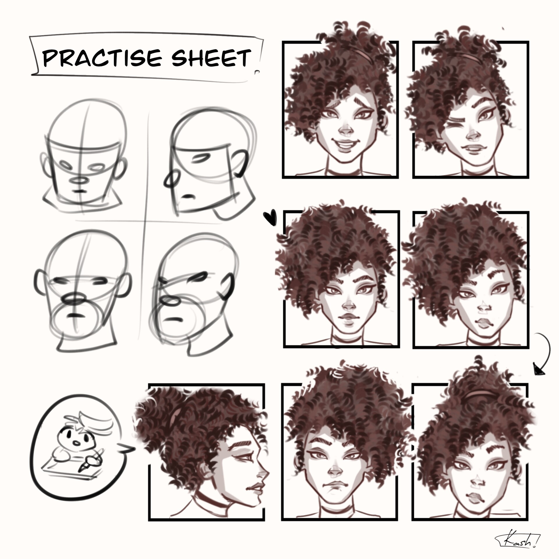 ArtStation - Facial expressions