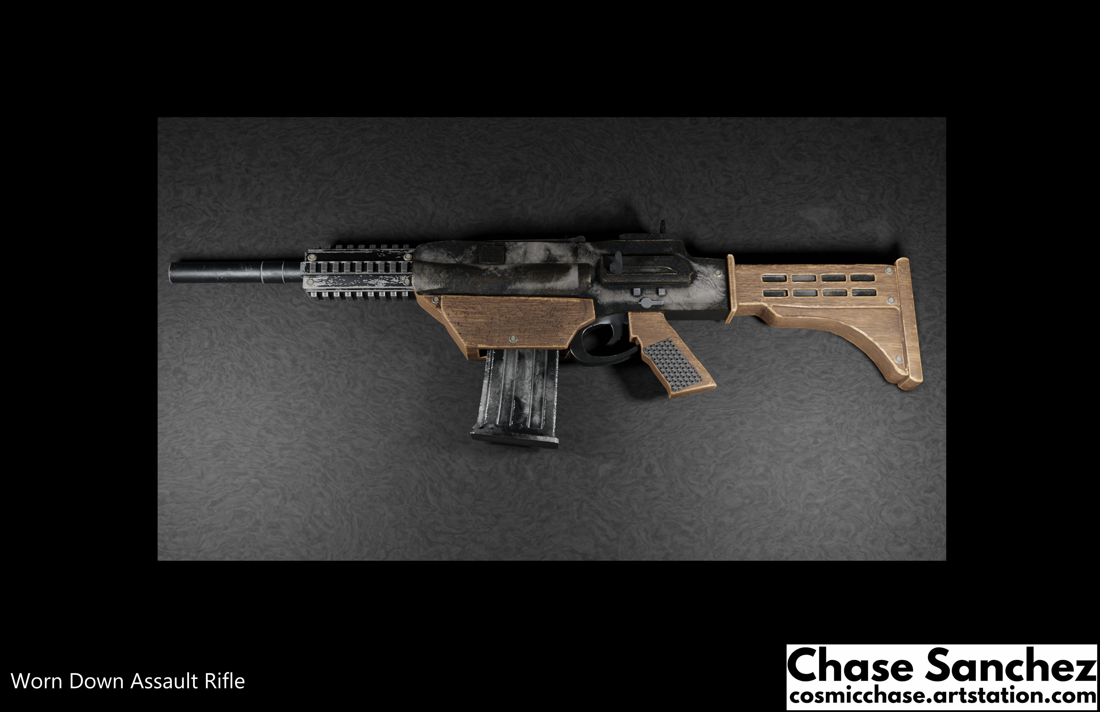 Chase Sanchez - Worn Down Make Shift Assault Rifle