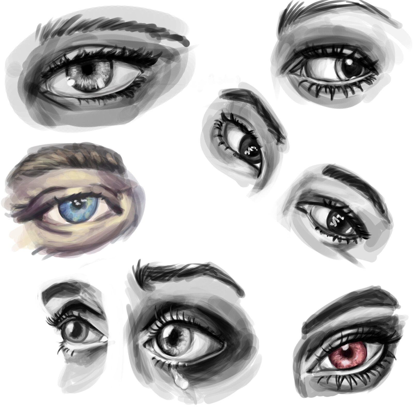 ArtStation - Eye study