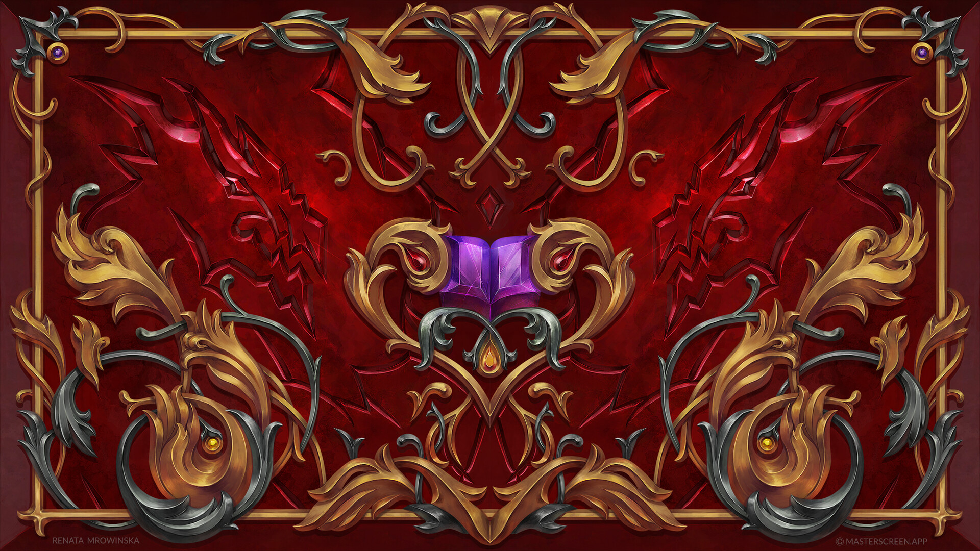 Renata Mrowińska - Masterscreen - mythic rarity cover