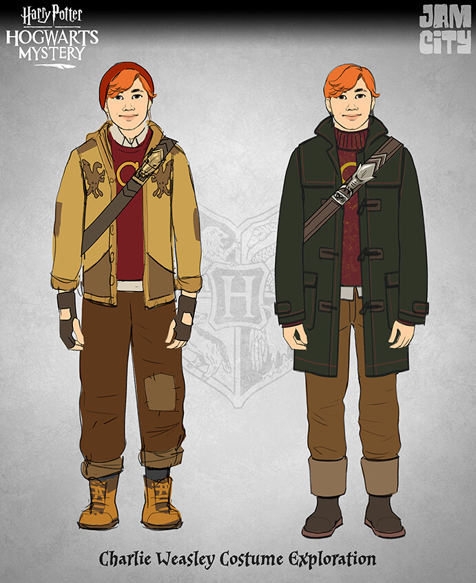Charlie Weasley Harry Potter