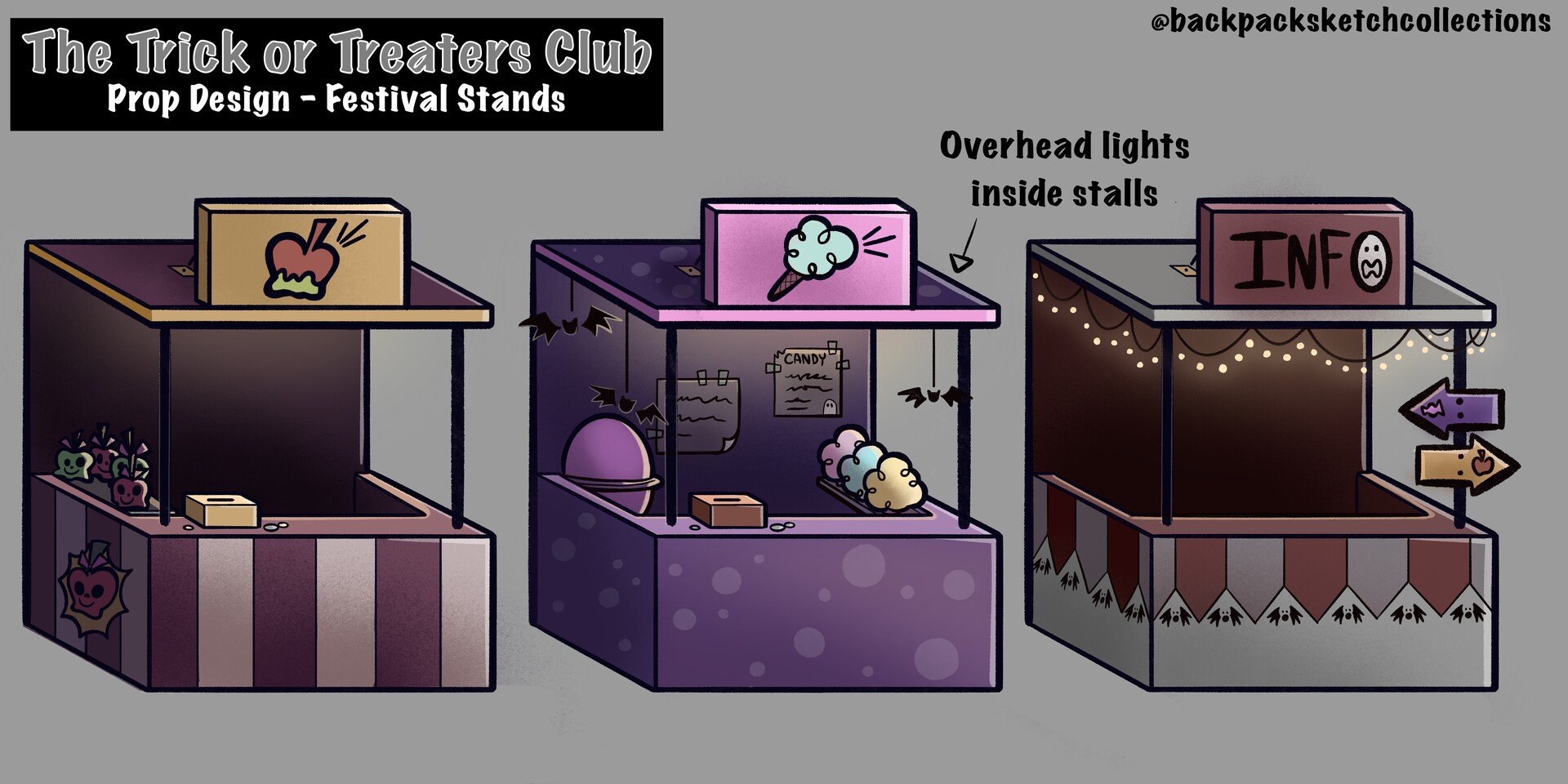 ArtStation - The Trick or Treaters Club - Fun Pack