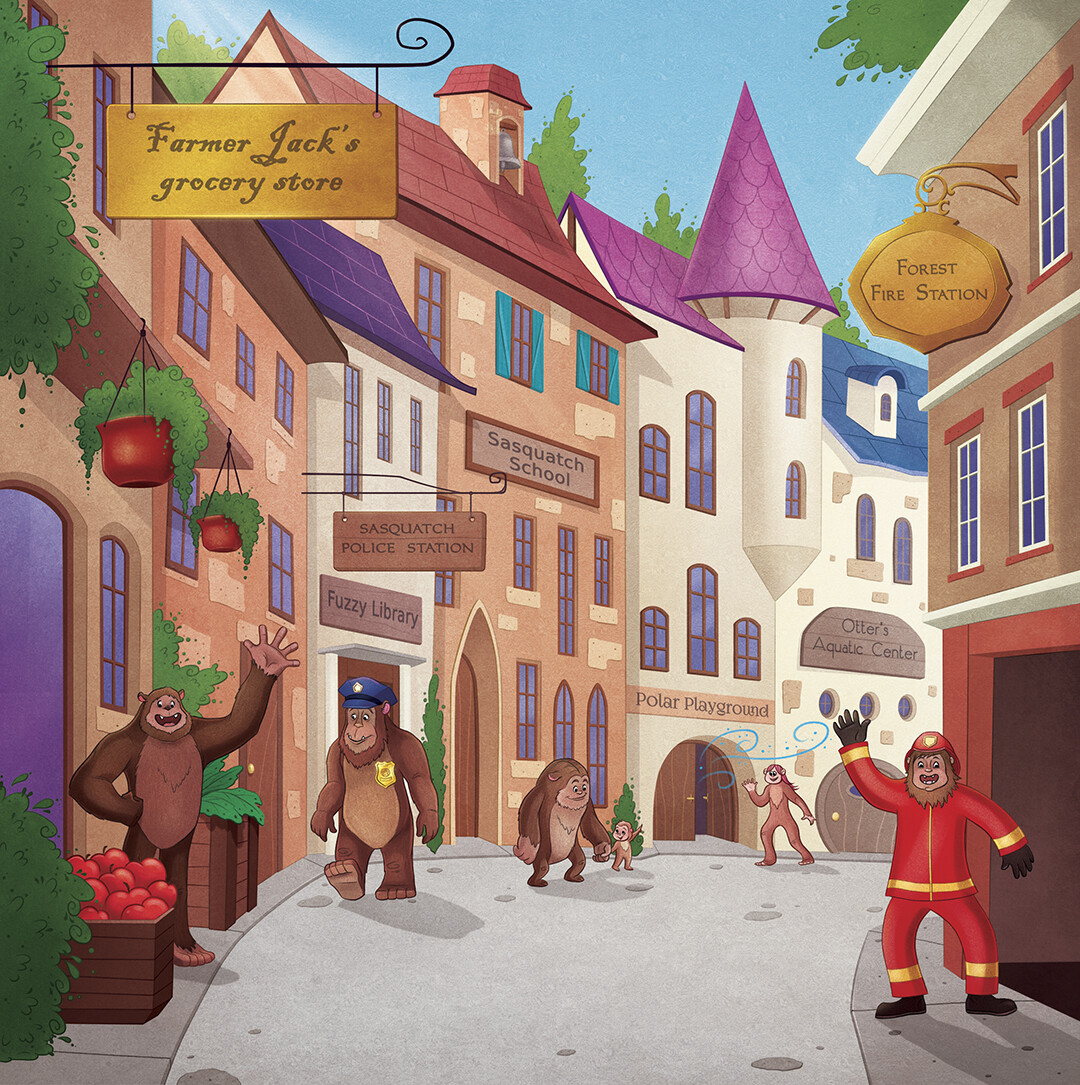 Izabela Ciesinska - Sammy the Sasquatch