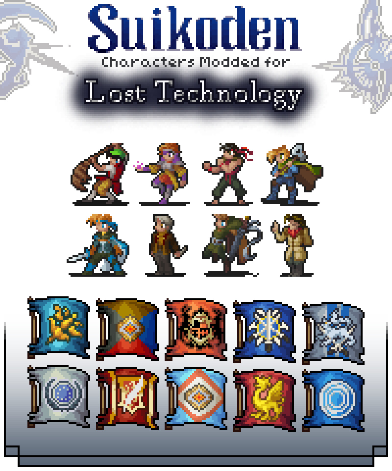 Matthew Griebner - Suikoden Characters and Flags for Lost Technology ...