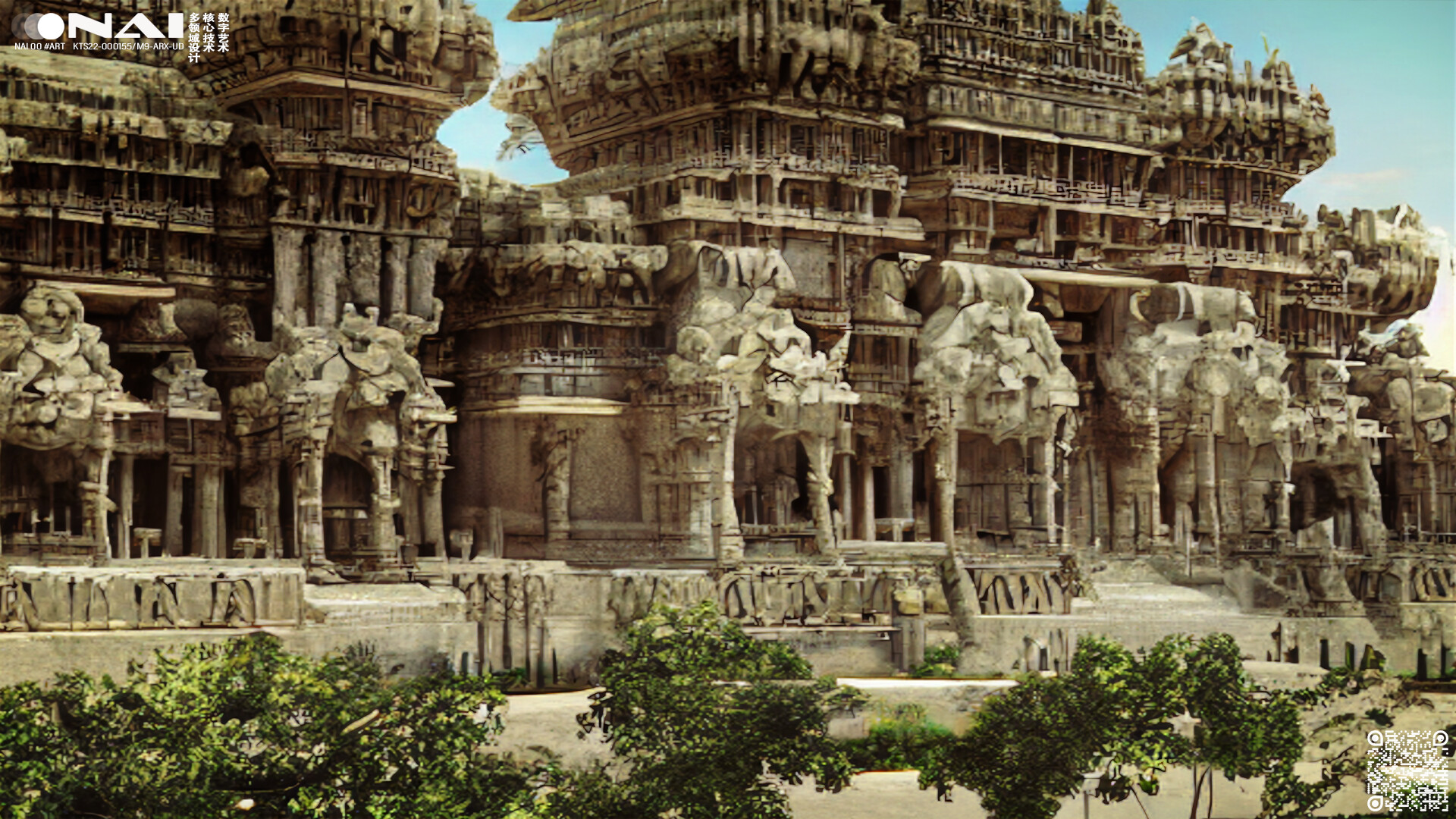 ArtStation - NAI 00 - "Sacred IV"