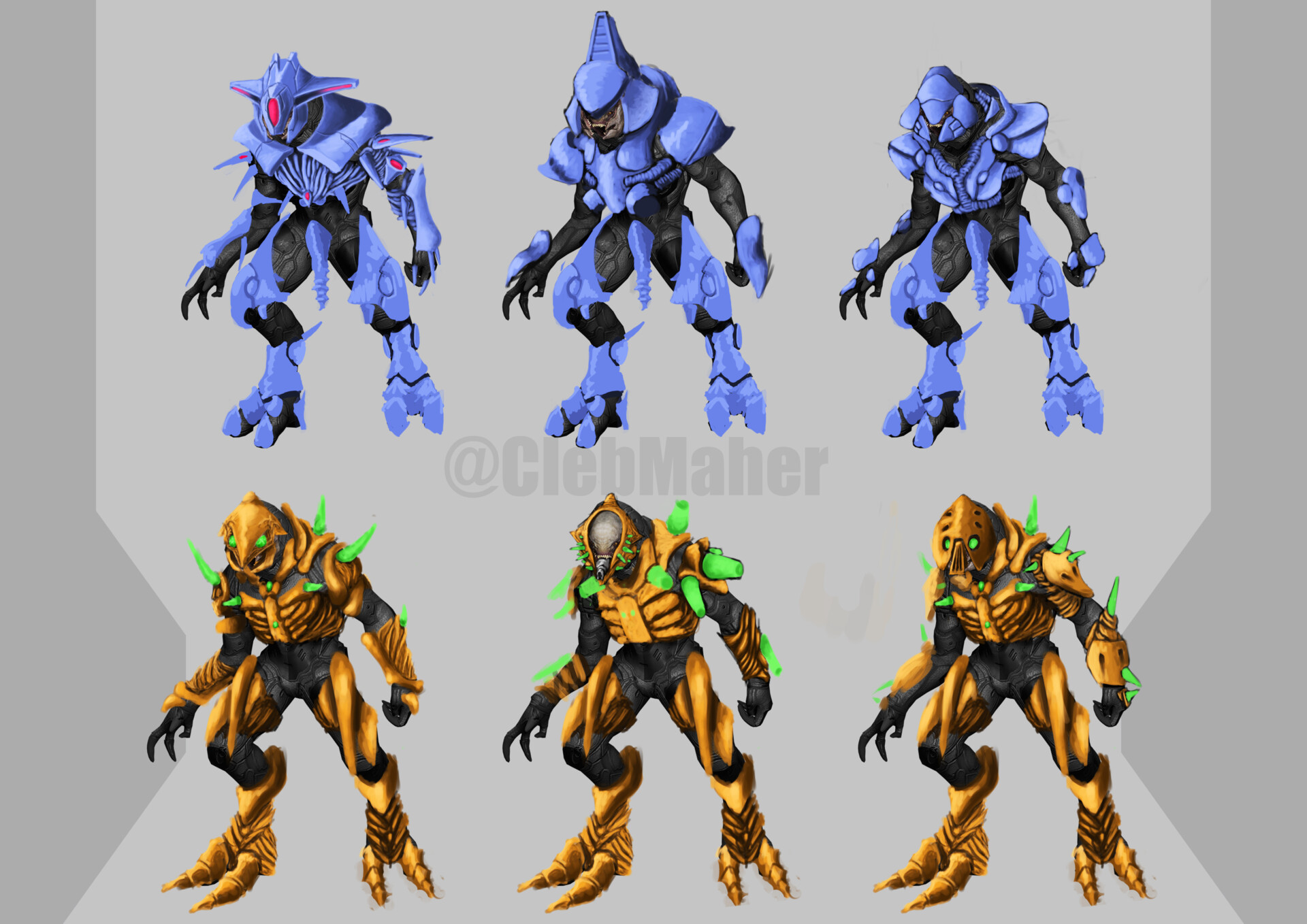 ArtStation - Halo MCC Elite Fanart