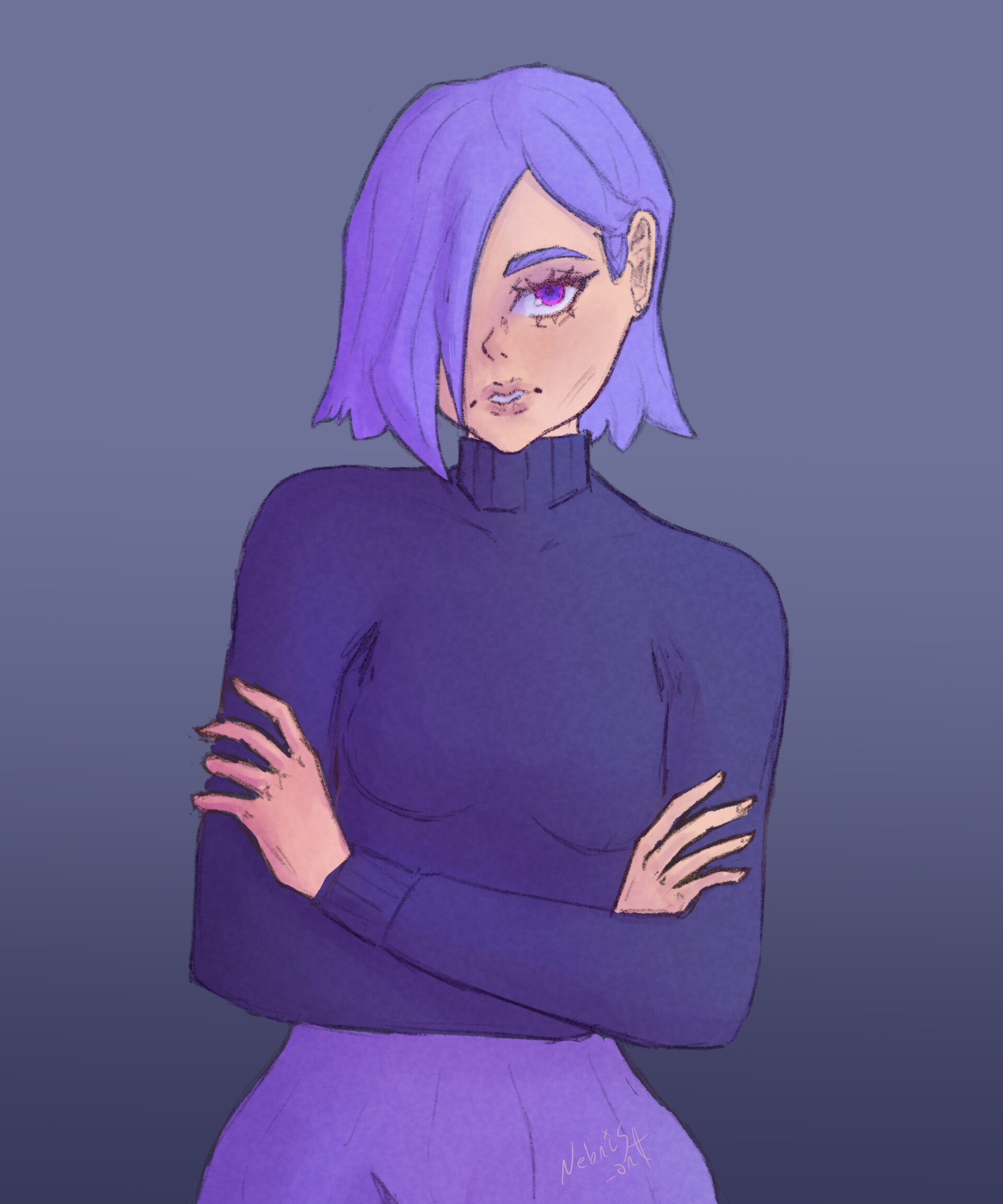 Artstation Duolingo Girl Re Design