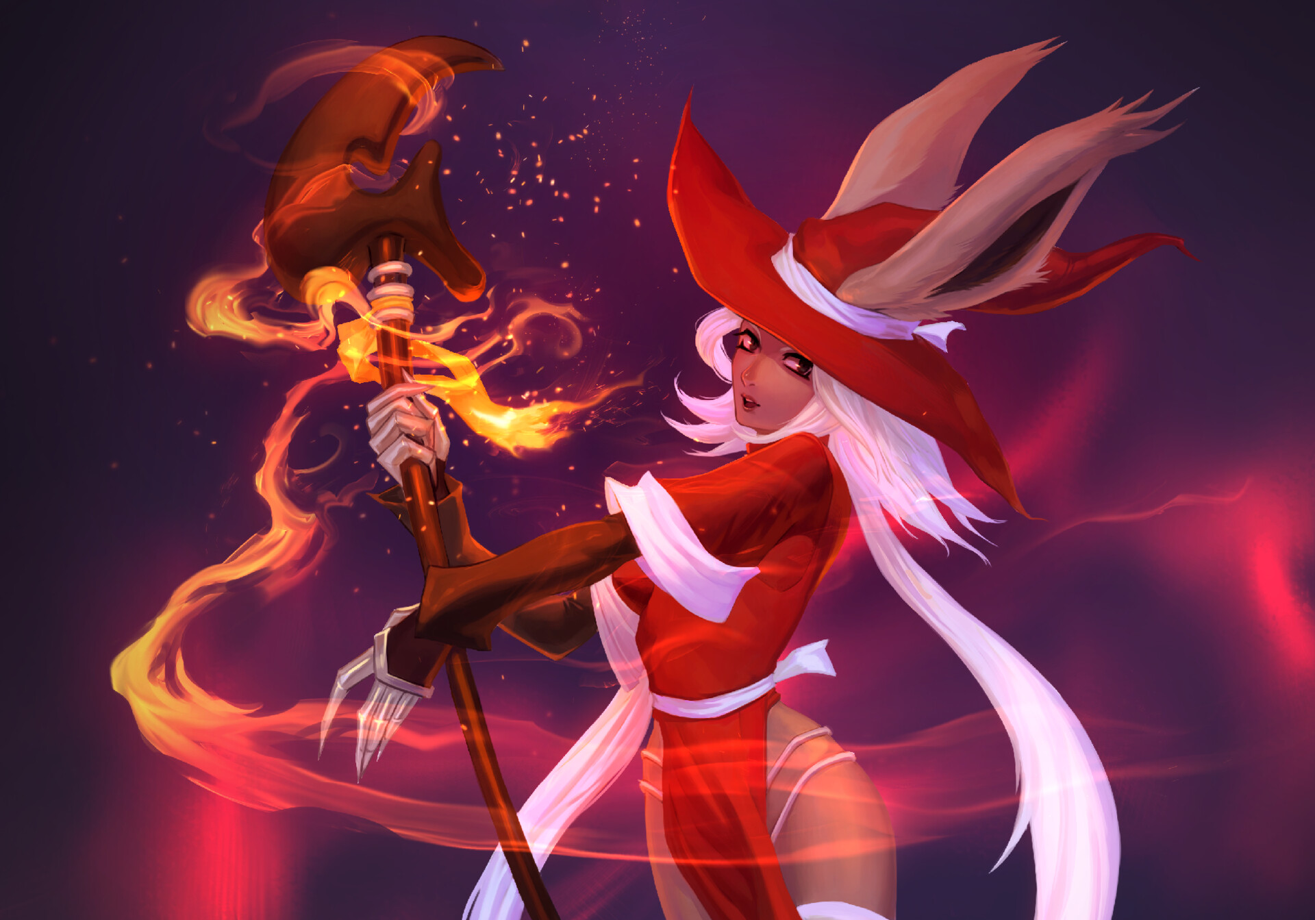 ArtStation - red mage