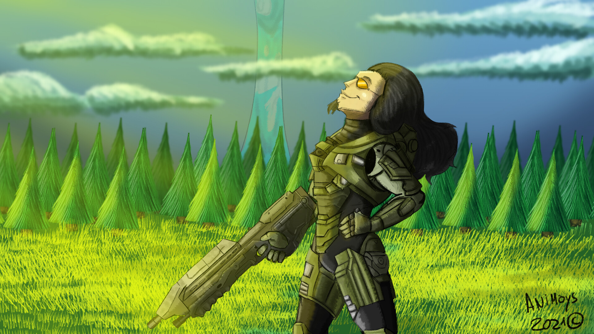 ArtStation - Halo - Fan Art