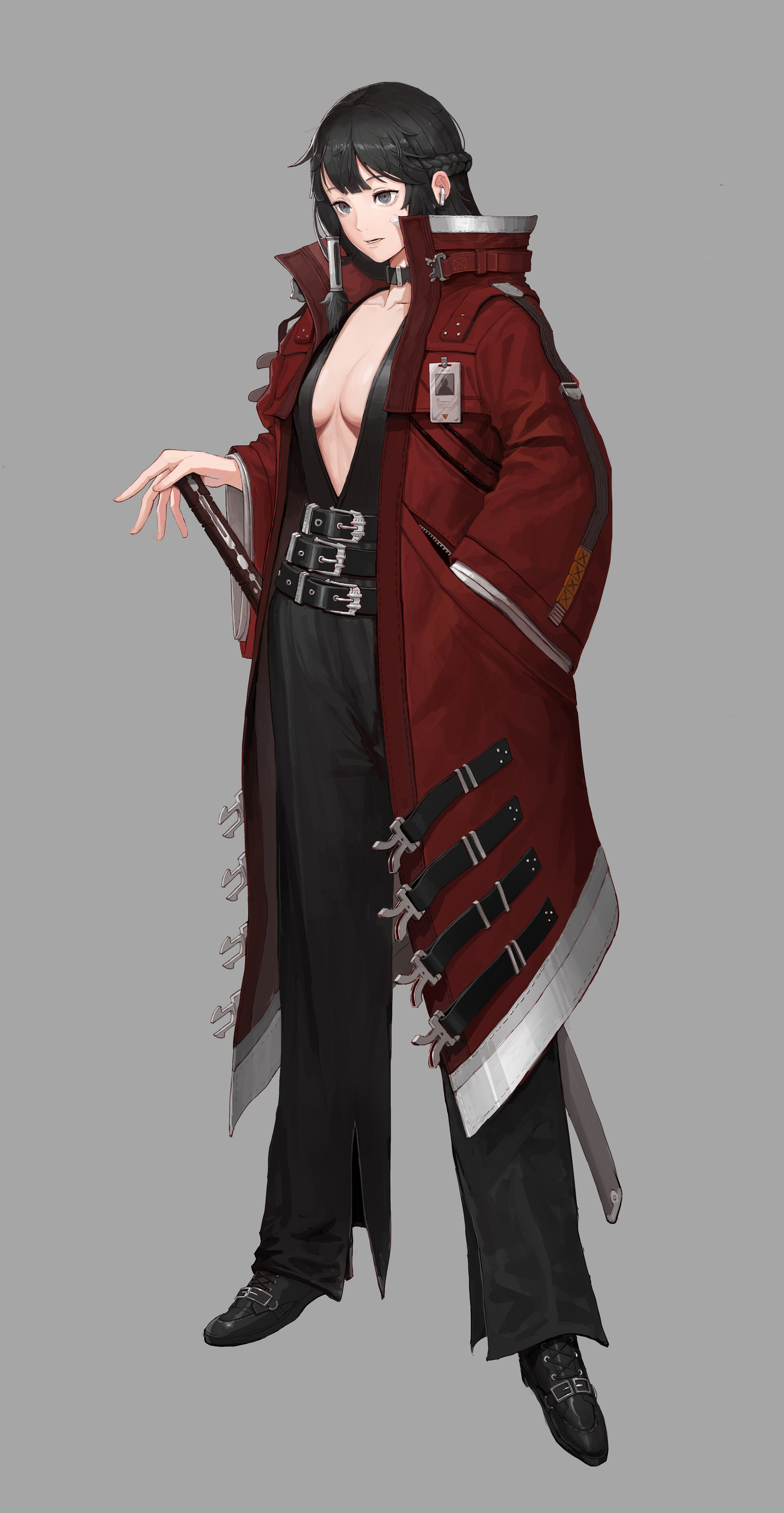 ArtStation - techwear samurai