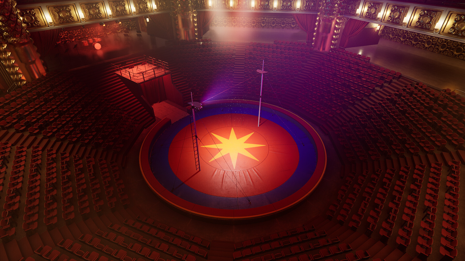Empty Circus Arena