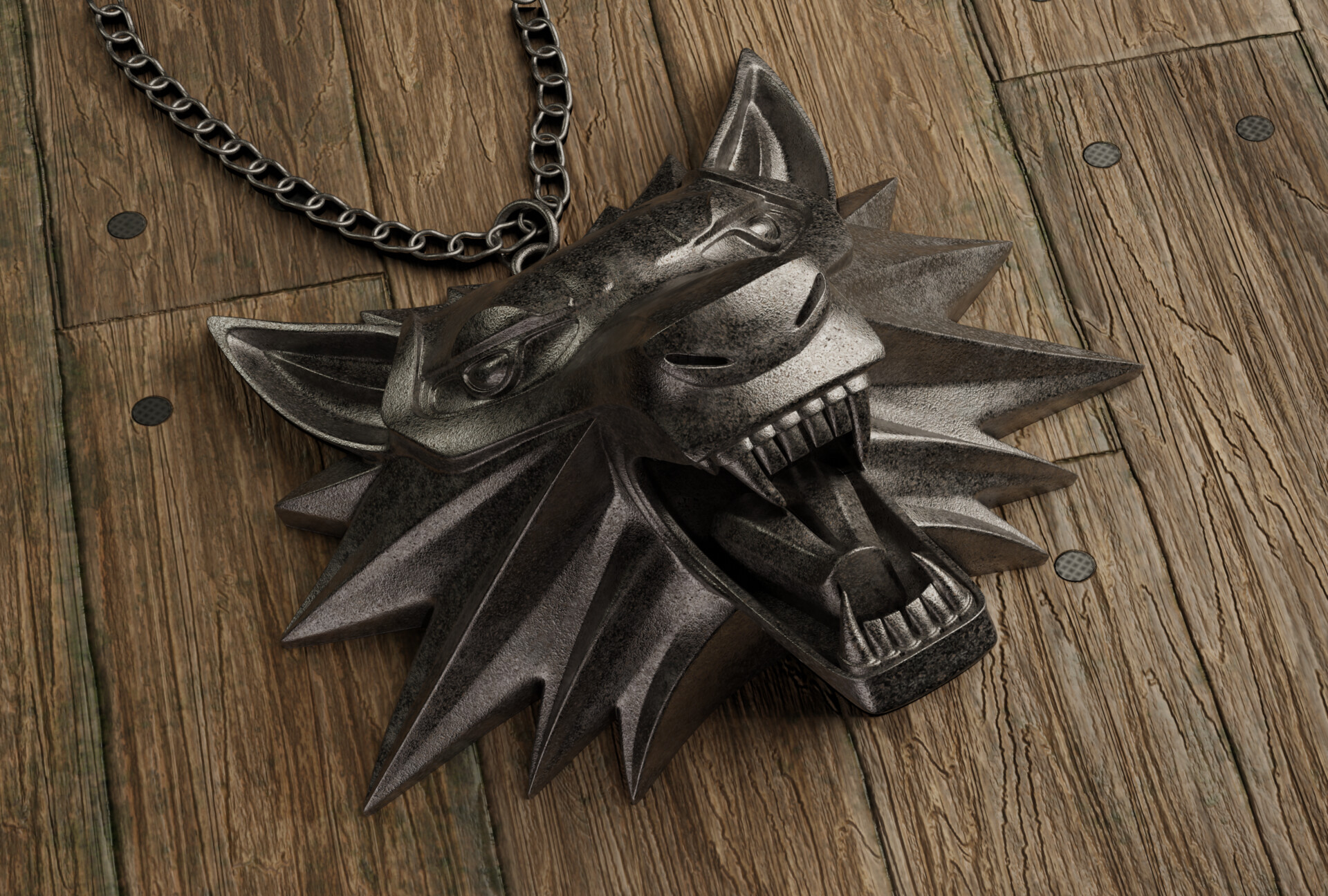 ArtStation - The Witcher's Medallion