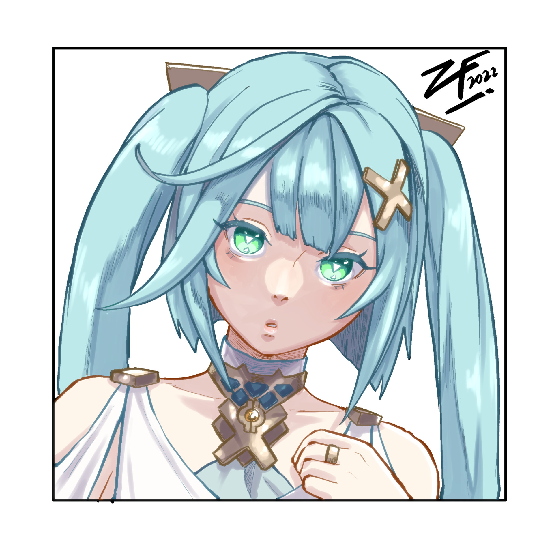 Zyll Fathe - Genshin Impact: Female Bust Up Fan Arts [Ongoing]