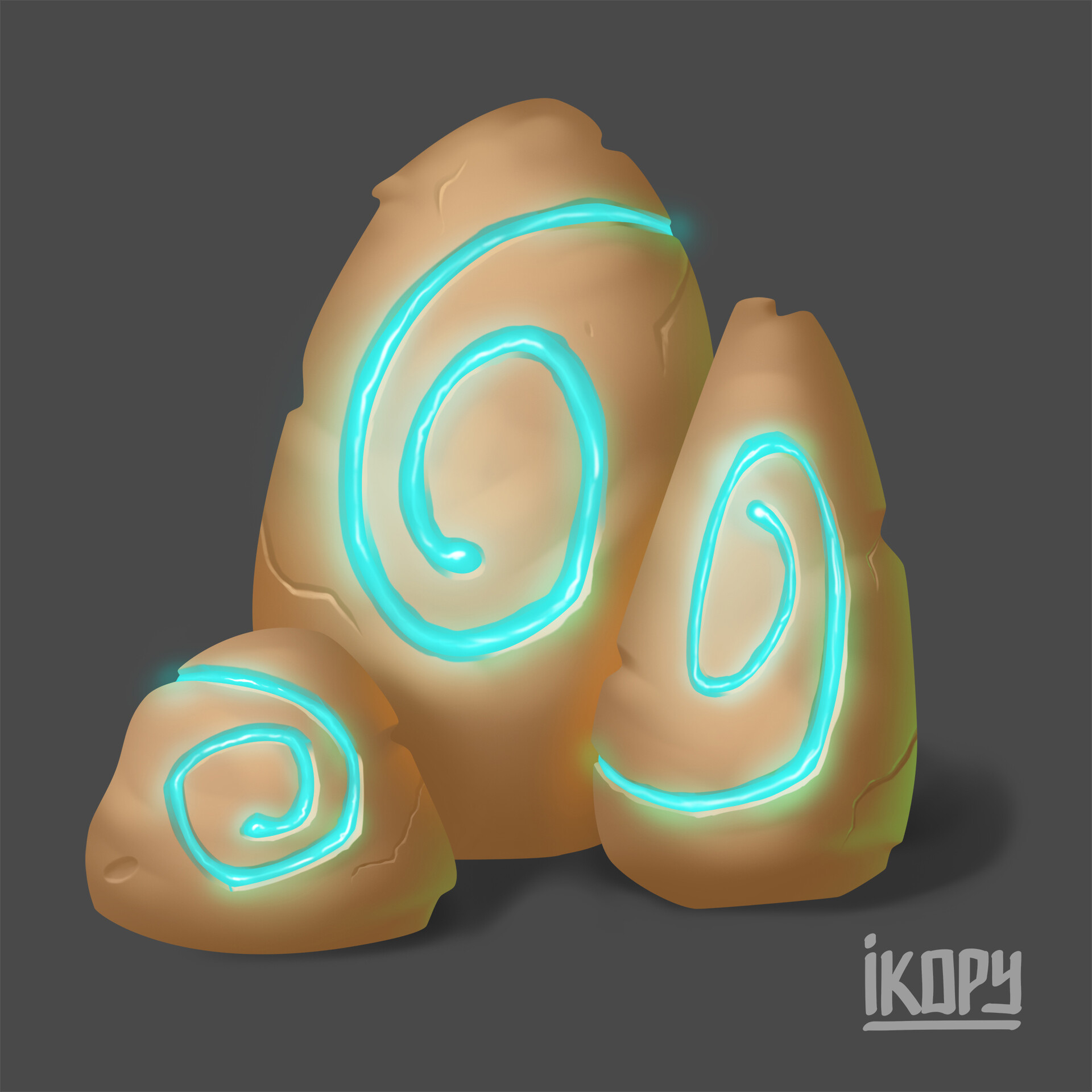 ArtStation - Three stones