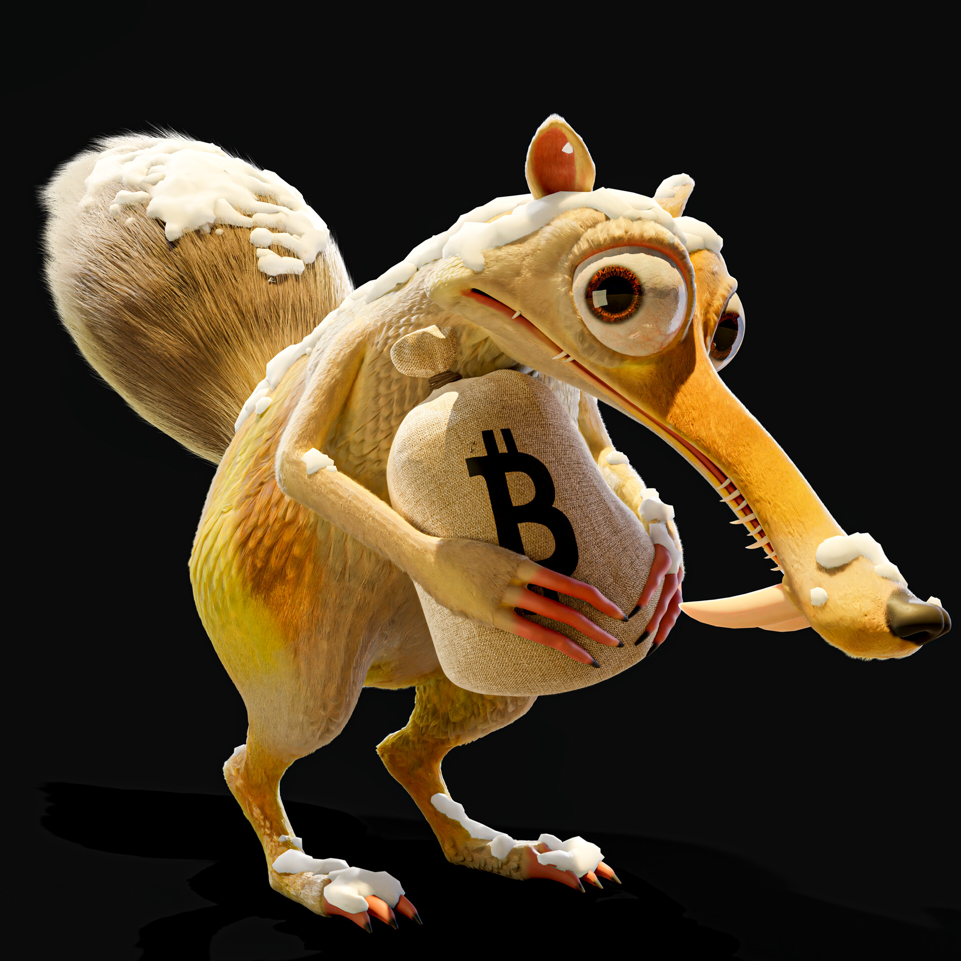 ArtStation - Scrat Ice Age 3d Character