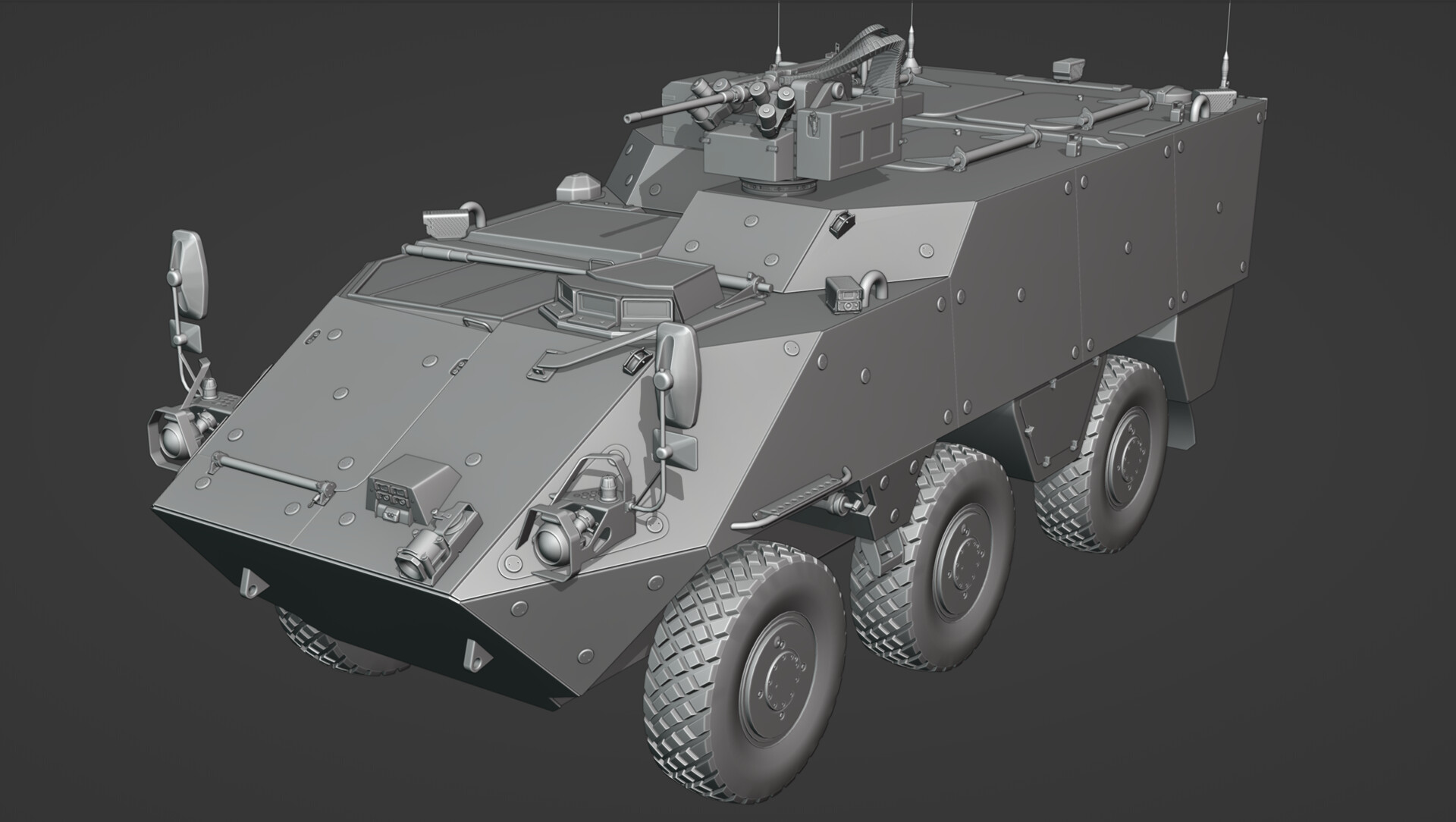 ArtStation - Pandur 6x6 EVO
