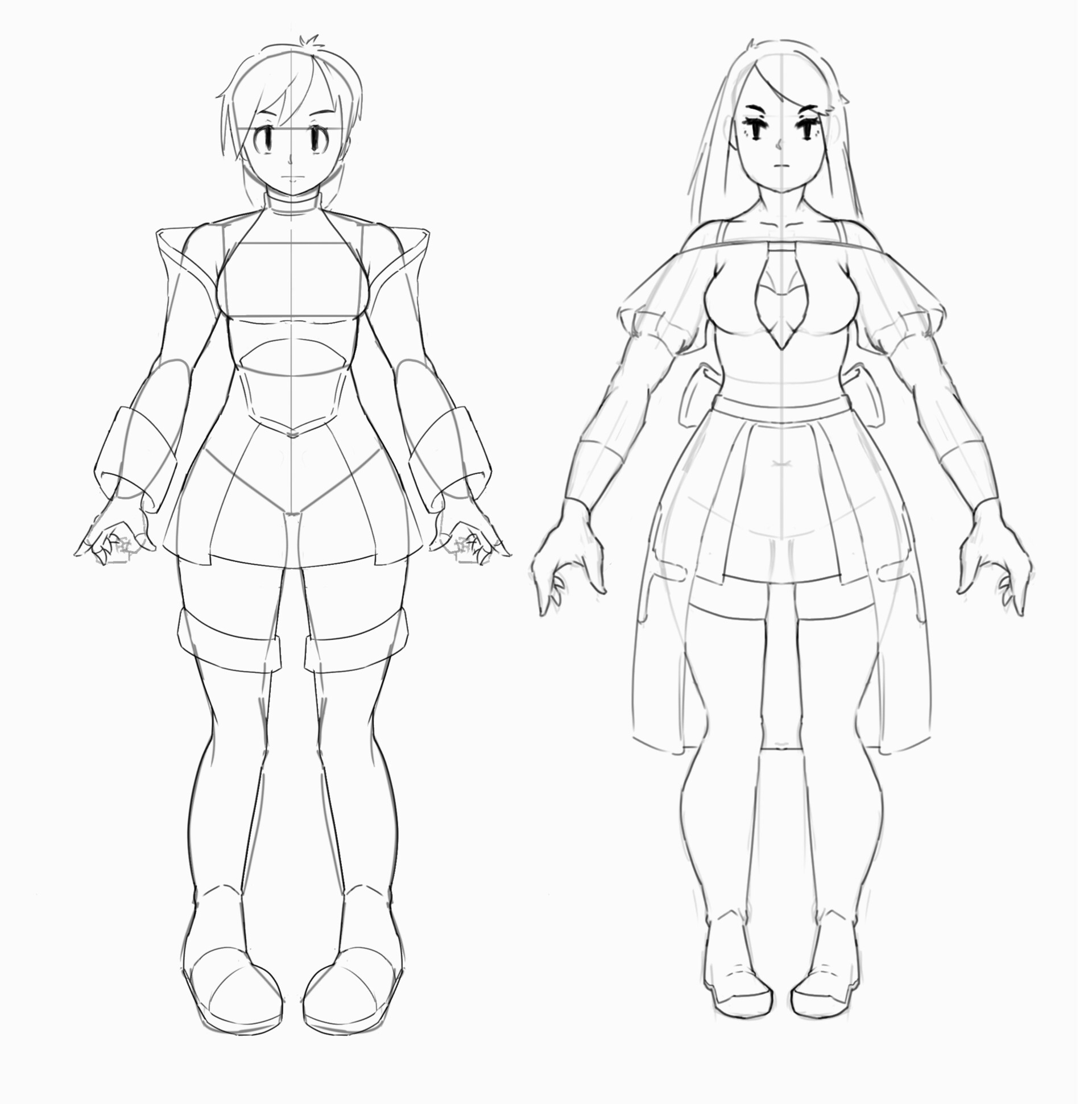 ArtStation - character sketches