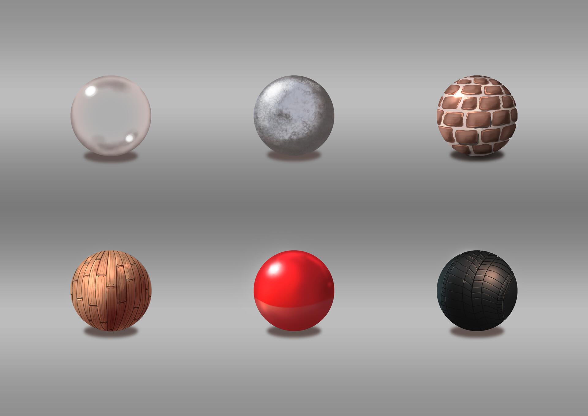 ArtStation - Ball and material