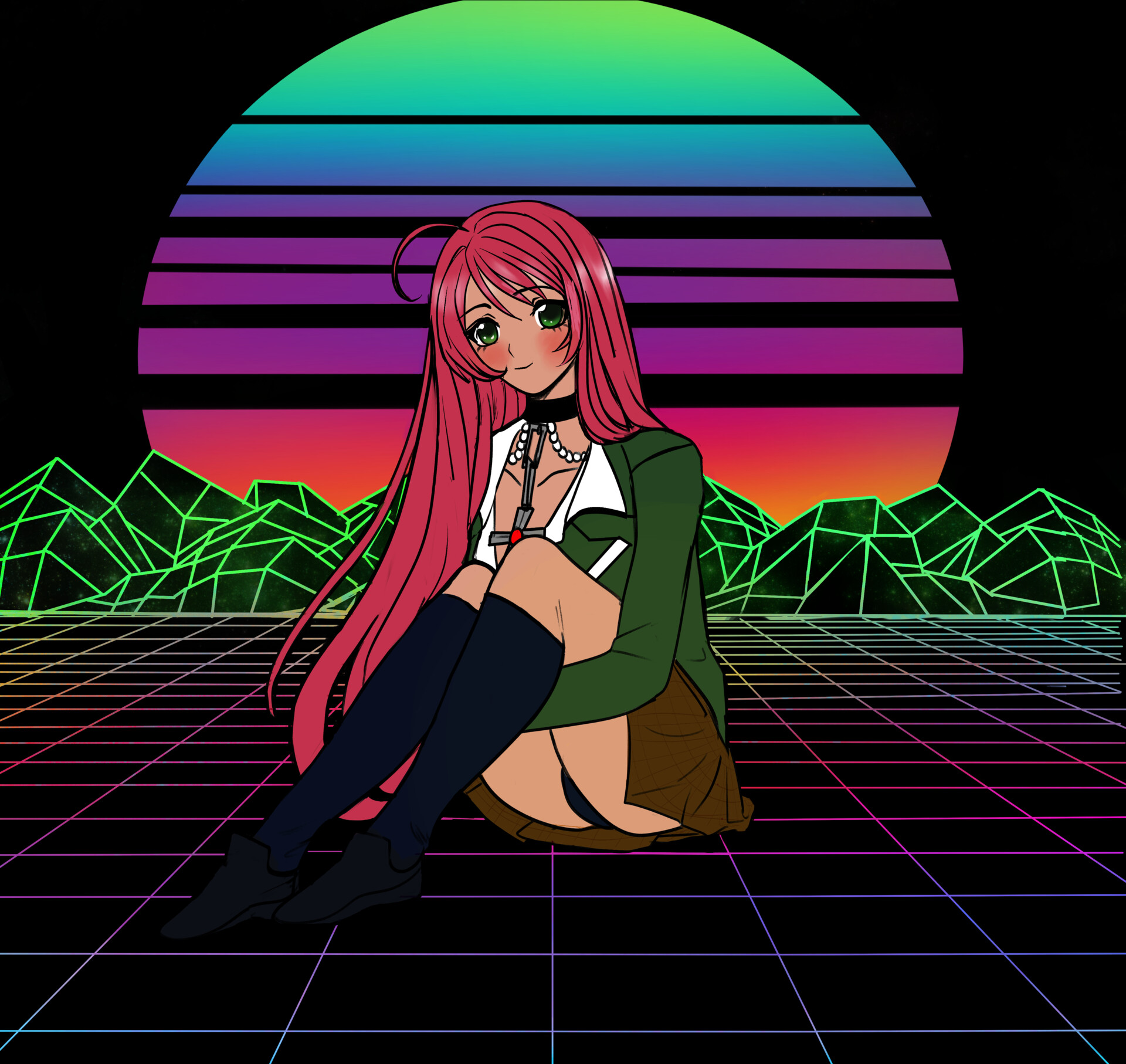 ArtStation - Moka synthwave