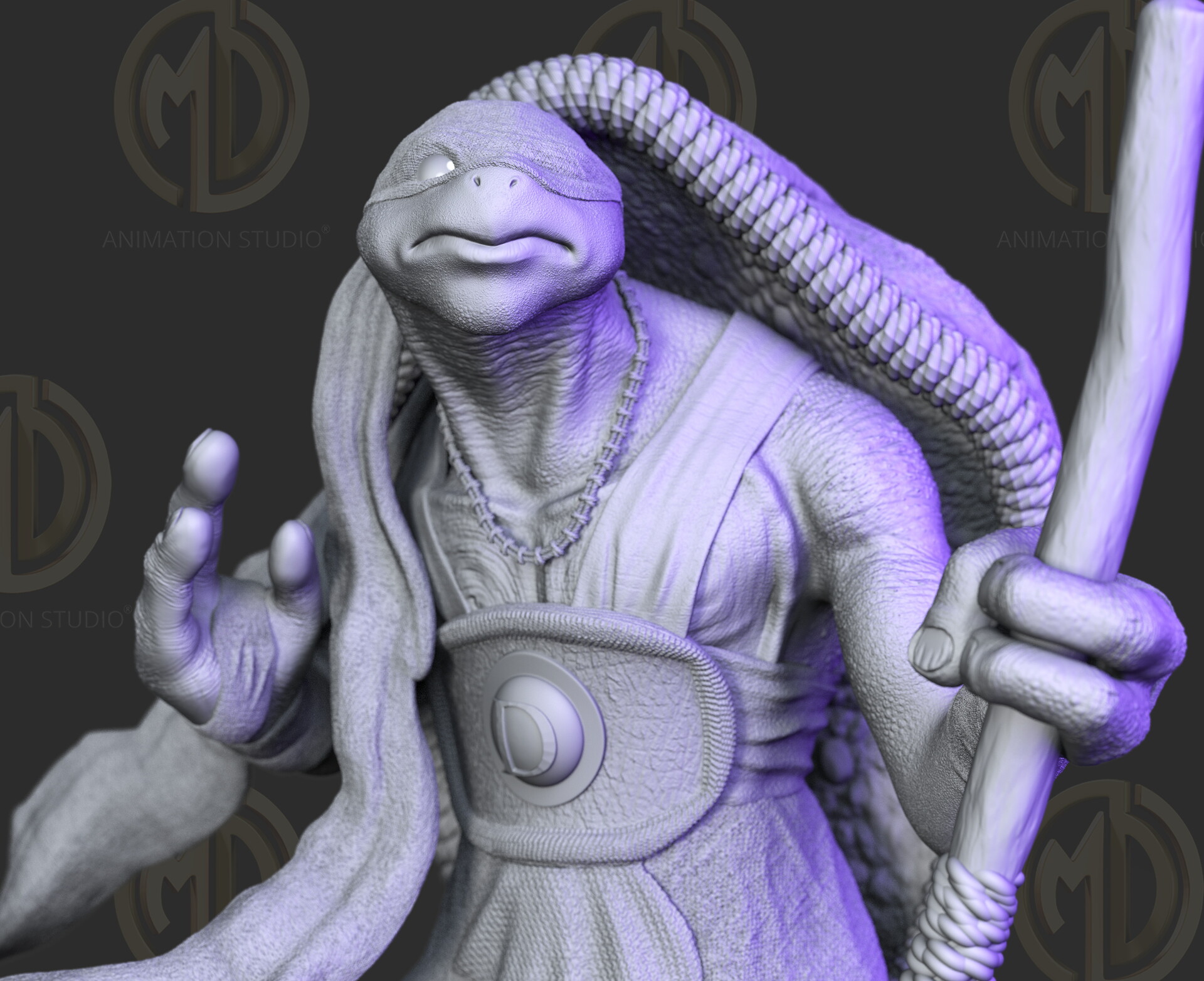ArtStation - Donatello Fan Art