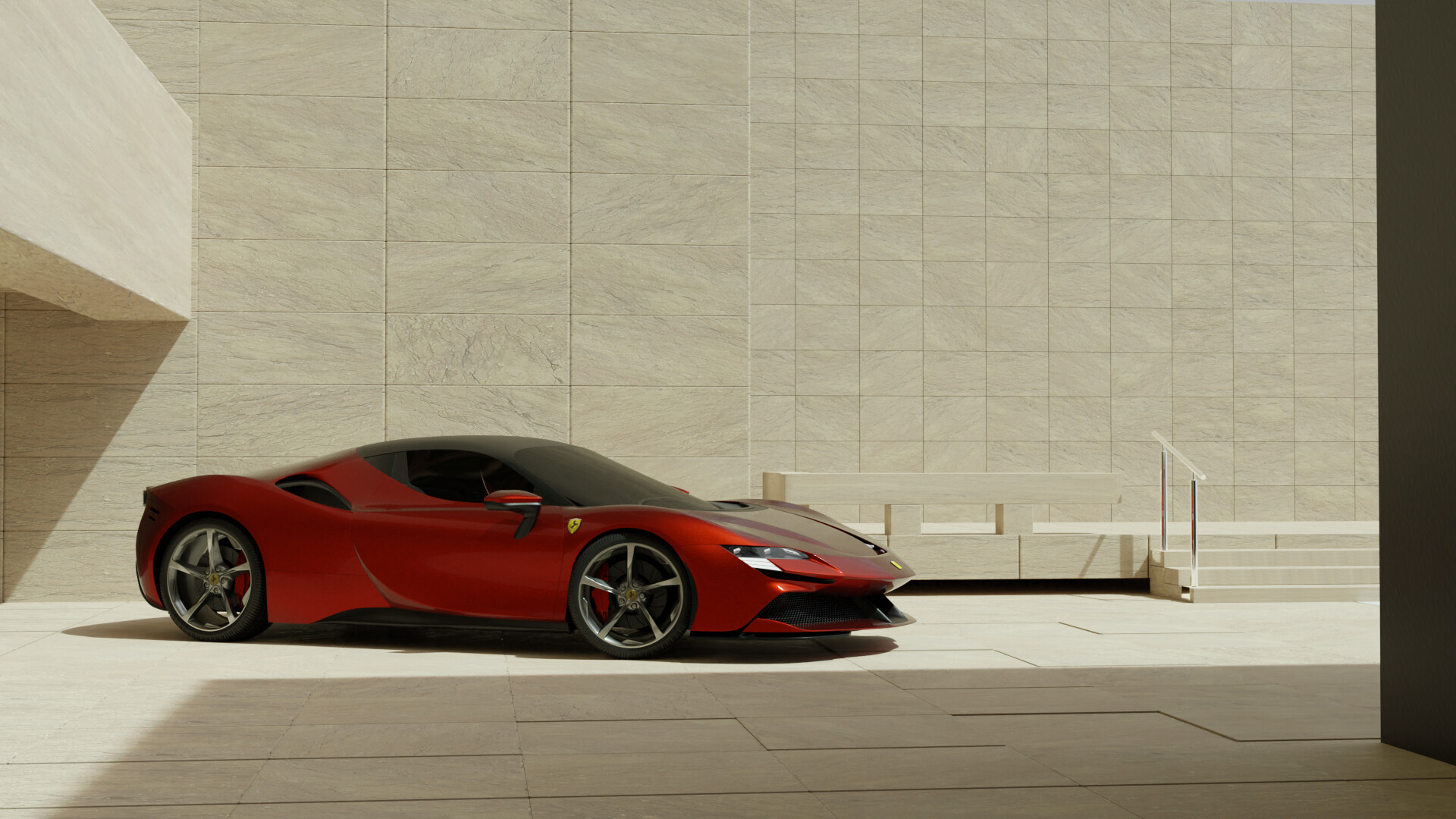 ArtStation - Ferrari SF90 Stradale