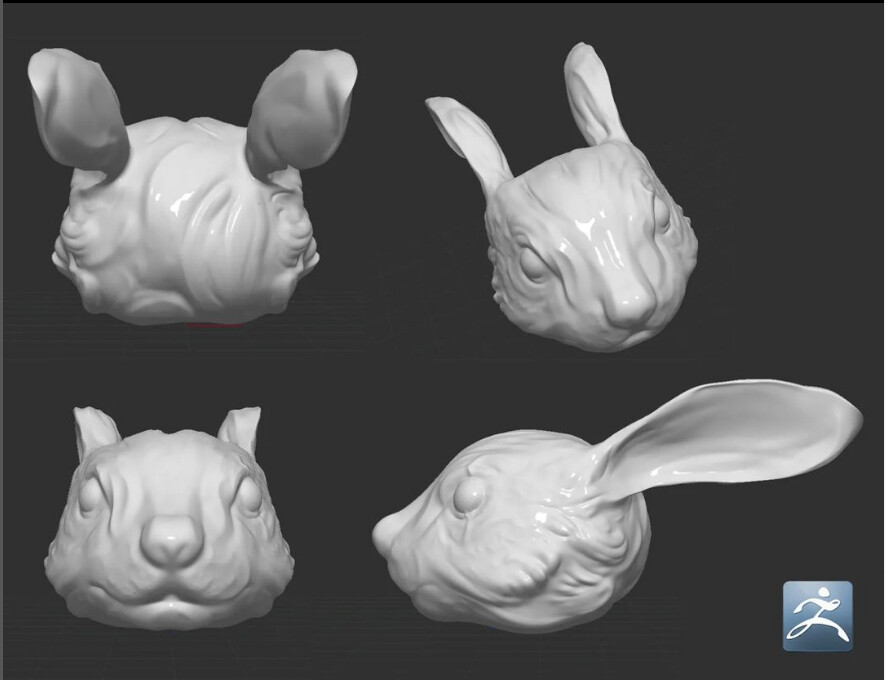 ArtStation - Rabbit Sculpt
