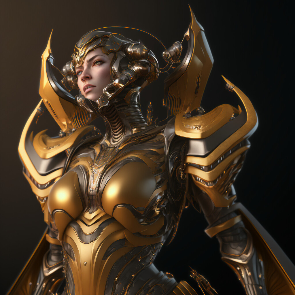 ArtStation - Exo-Pollinators Alpha Commander