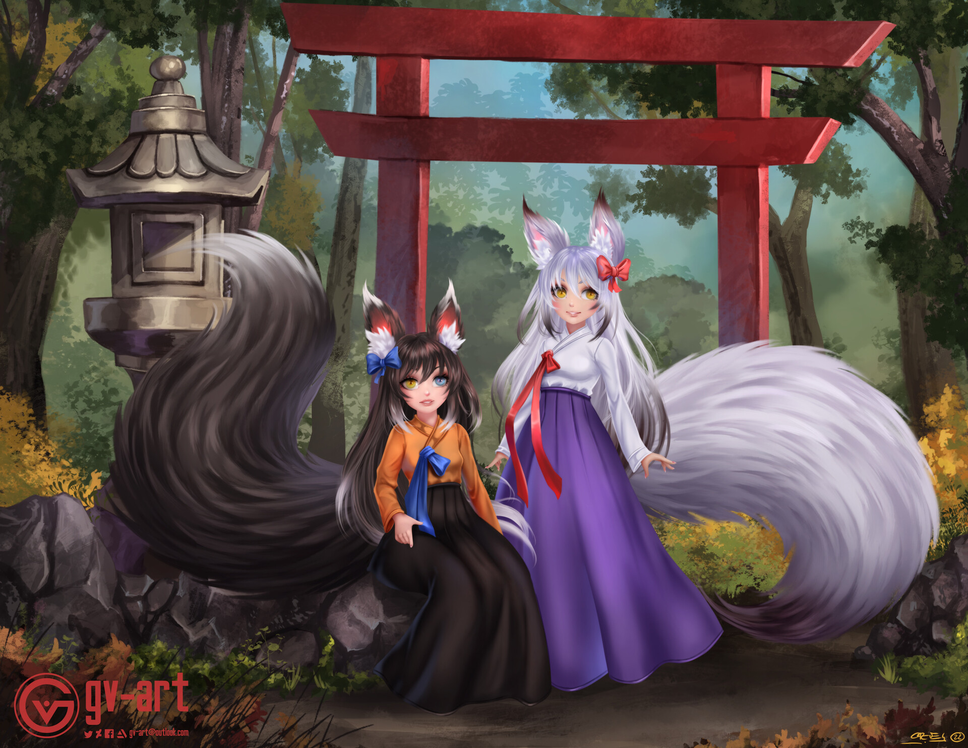 ArtStation - Min mi and Sang mi