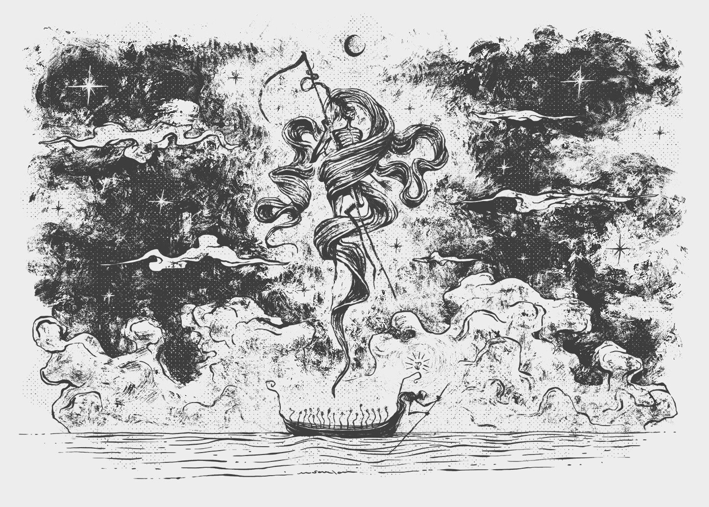 ArtStation - Thanatos Illustration