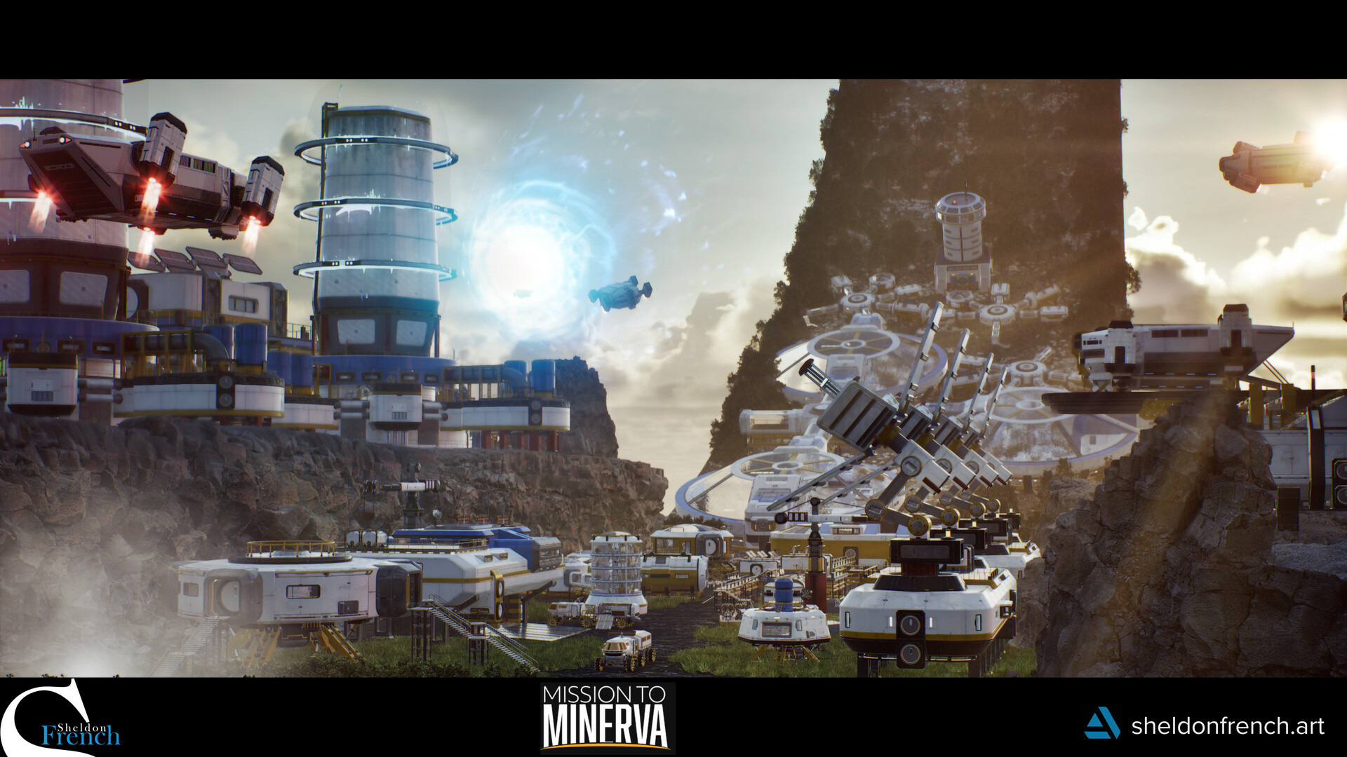 ArtStation - Mission To Minerva: Concept Submission #KB3Dchallenge