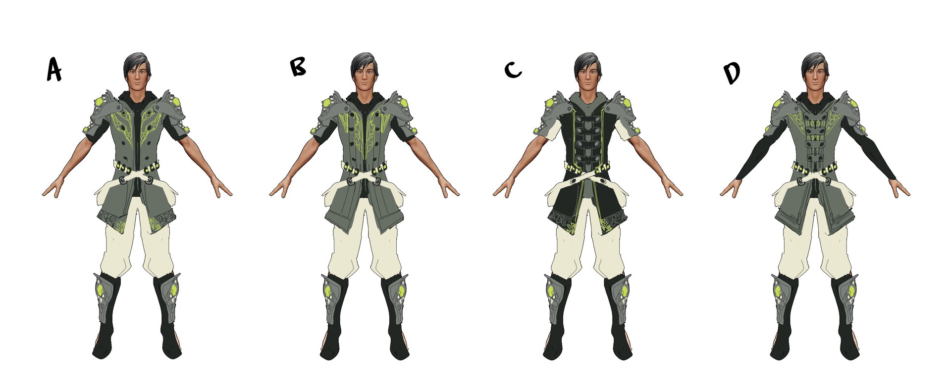 Javen - "Casters" Character Designs