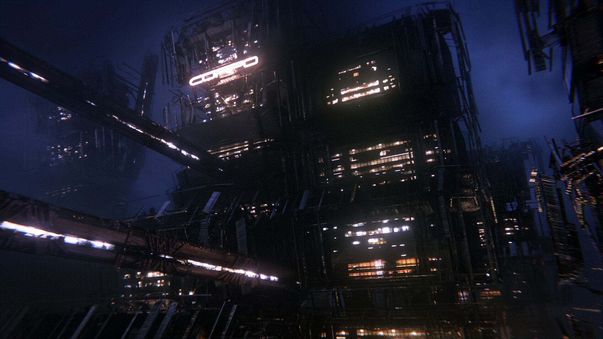 ArtStation - Dystopian City 🎬