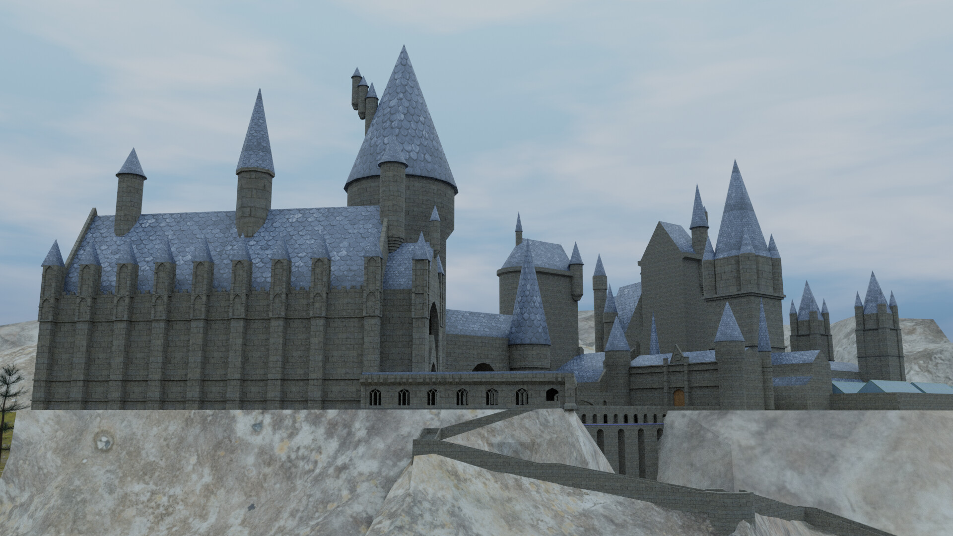 ArtStation - Hogwarts Castle