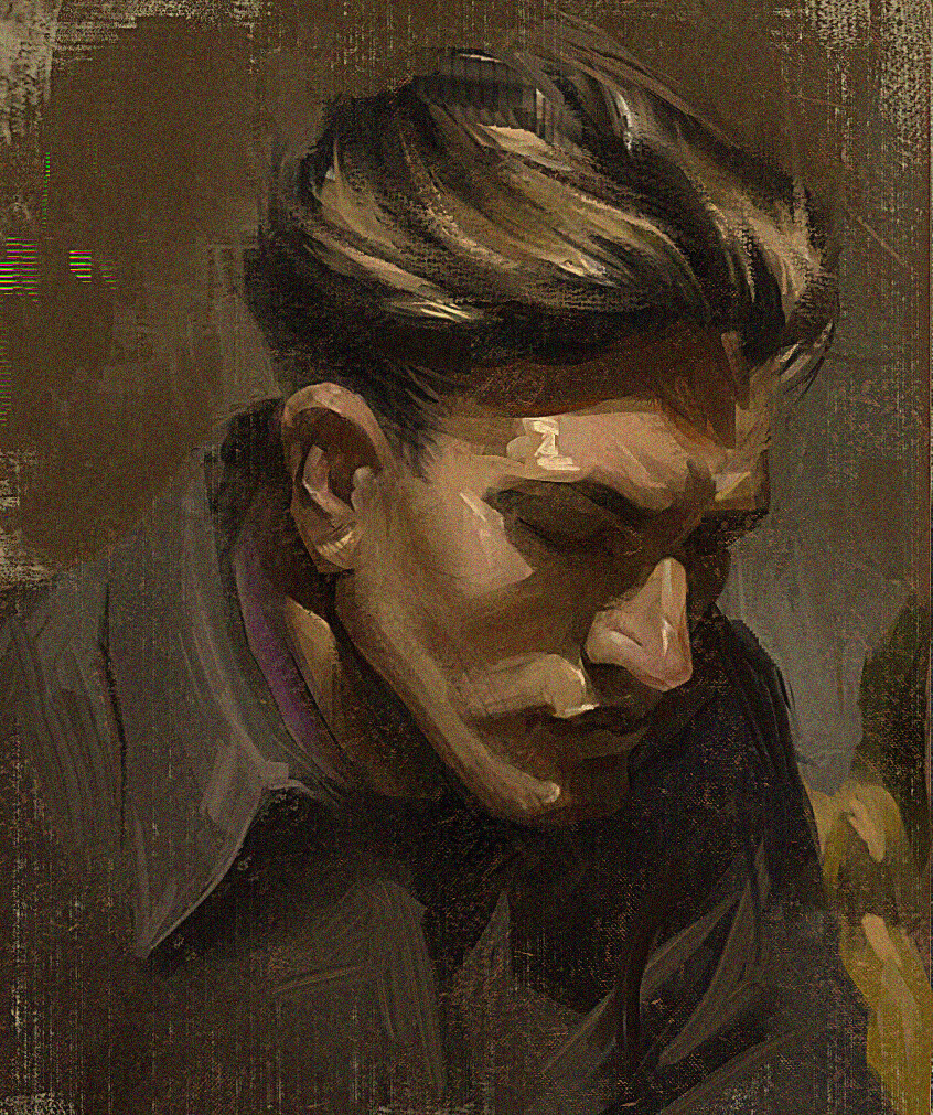 ArtStation - Study from oil painters